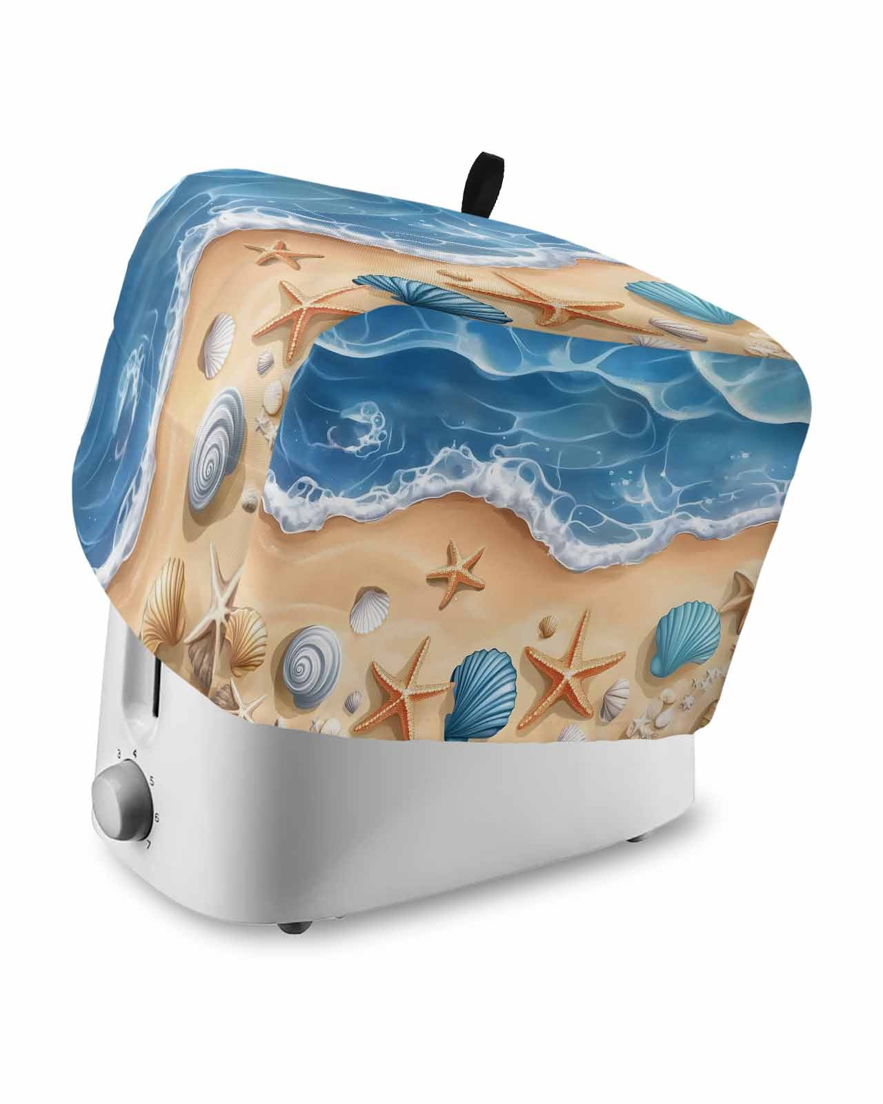 Fsddascl Coastal Blue Small Toaster Cover 2 Slice, Kitchen Appliance ...