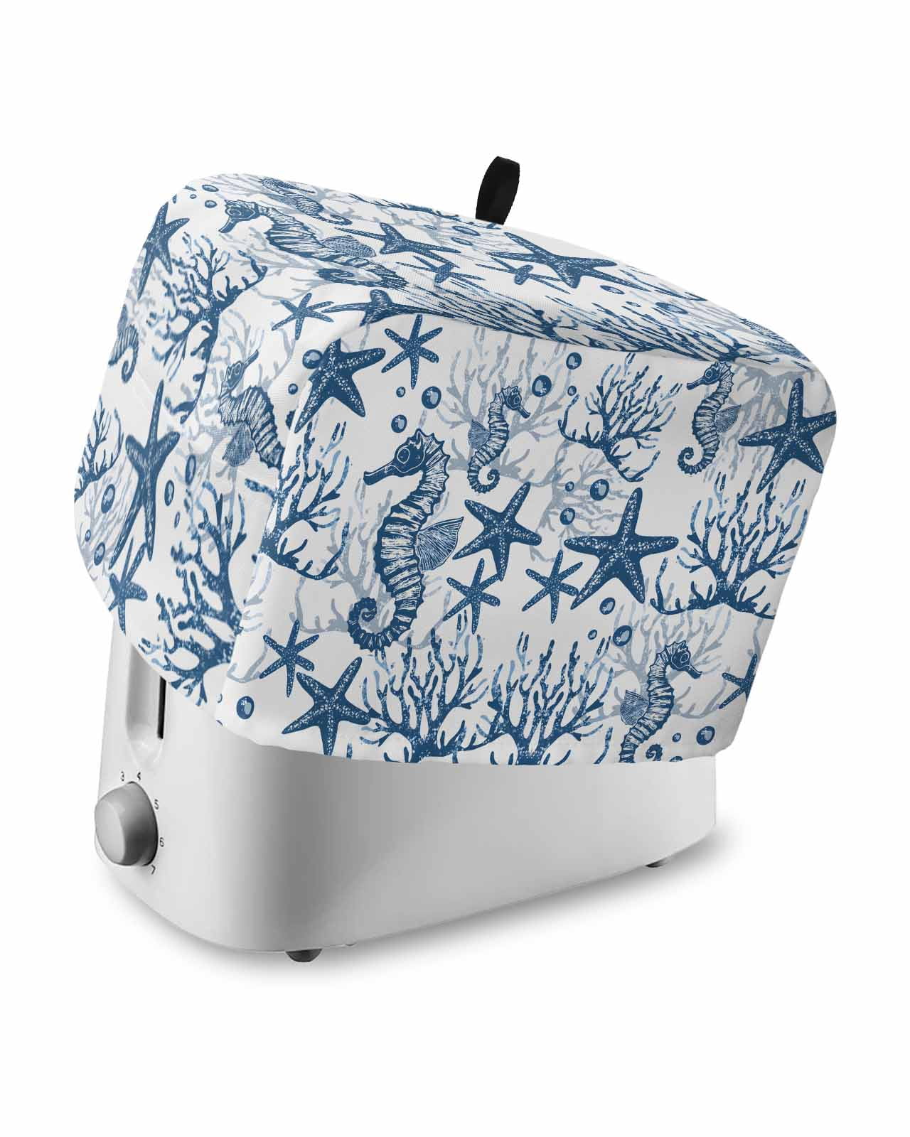 Fsddascl Coastal Blue Toaster Cover 2 Slice, Small Kitchen Appliance ...