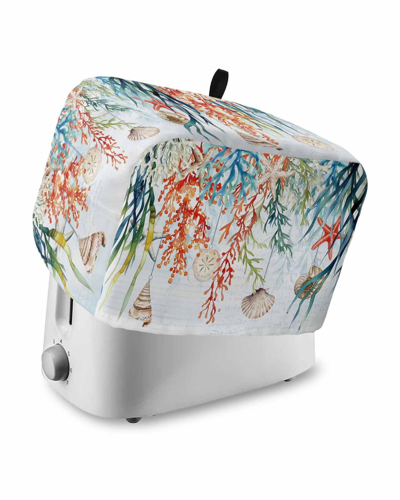 Fsddascl Coastal Coral Toaster Cover 2 Slice, Small Kitchen Appliance ...