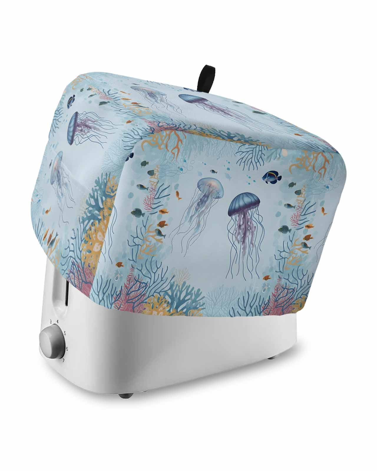 Fsddascl Coastal Jellyfish Toaster Cover 4 Slice, Large Kitchen ...