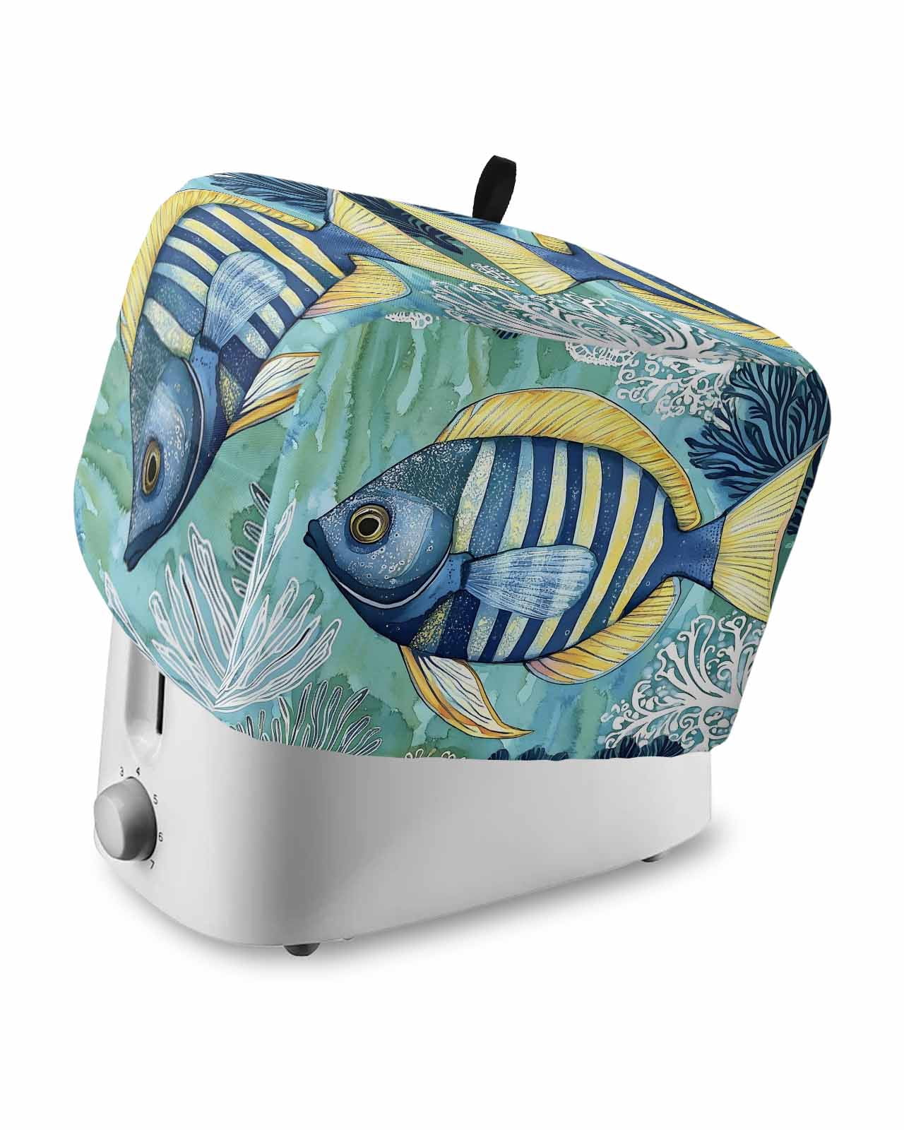 Fsddascl Coastal Ocean Toaster Cover 2 Slice, Small Kitchen Appliance ...