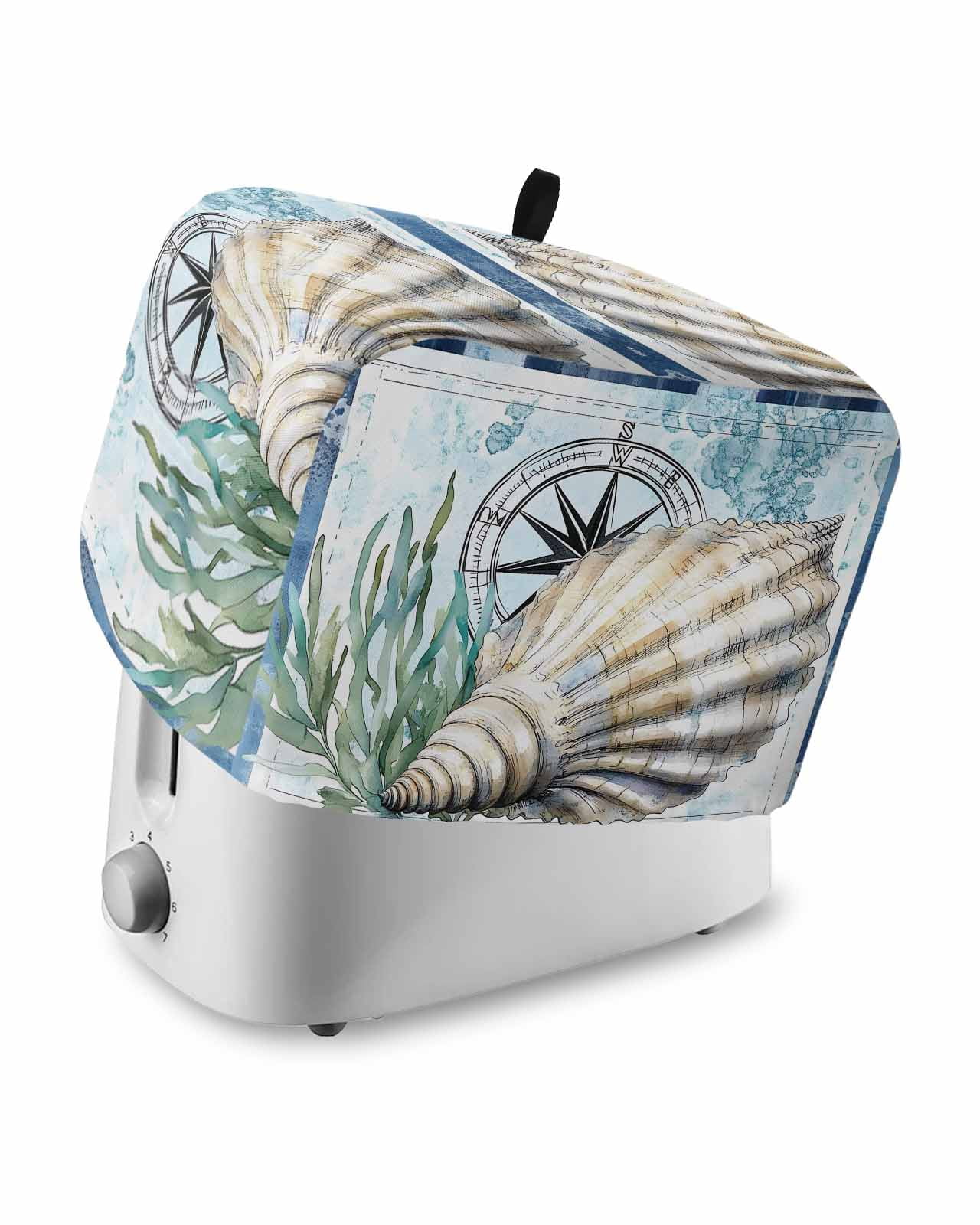 Fsddascl Coastal Ocean Toaster Cover 2 Slice, Small Kitchen Appliance ...