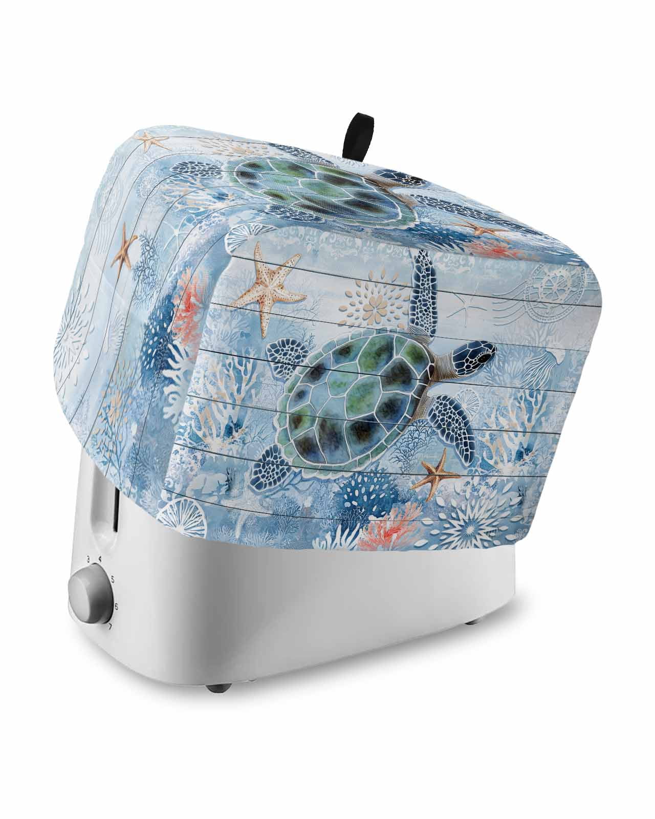 Fsddascl Coastal Ocean Turtle Toaster Cover 2 Slice, Small Kitchen ...