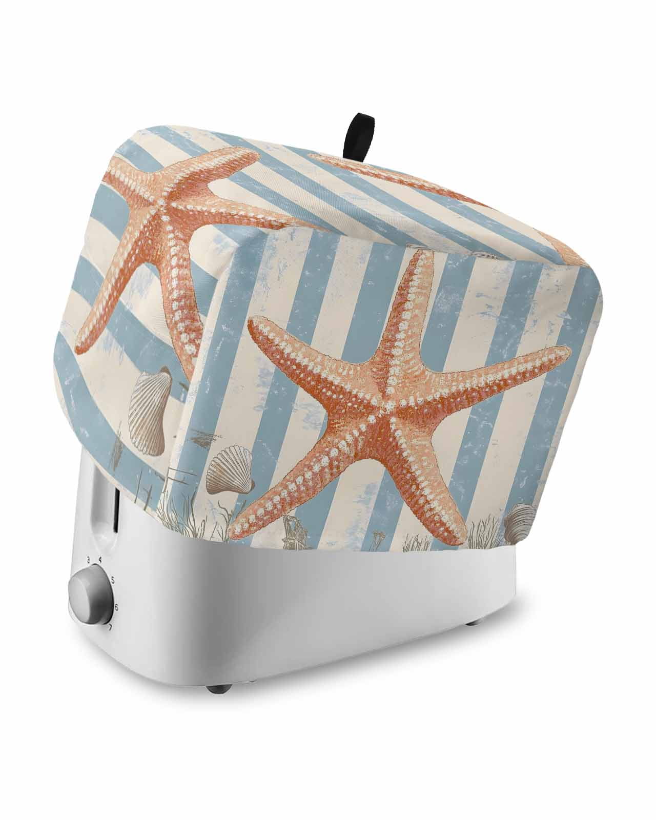 Fsddascl Coastal Starfish Toaster Cover 2 Slice, Small Kitchen ...