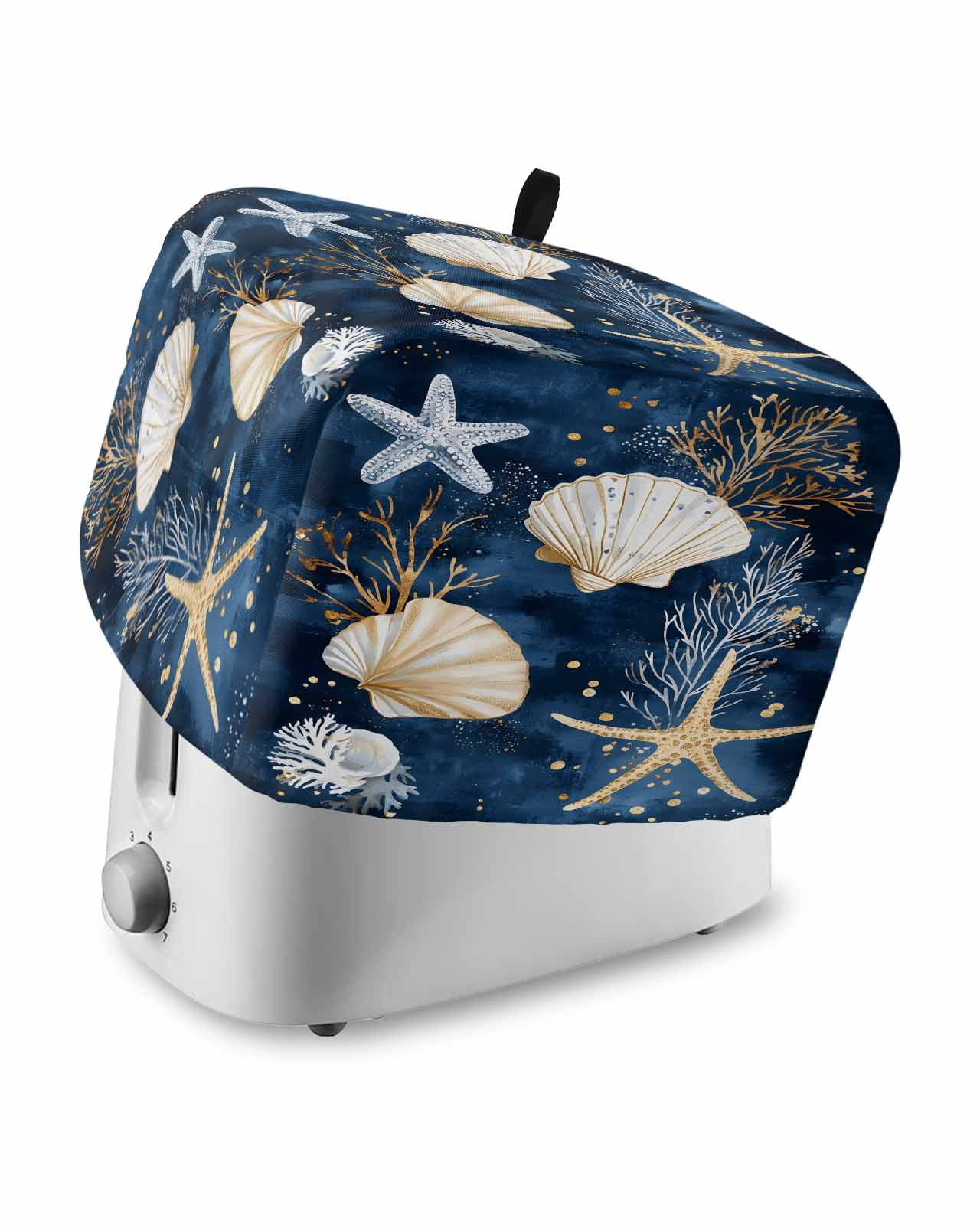 Fsddascl Coastal Toaster Cover 2 Slice, Small Kitchen Appliance Covers ...