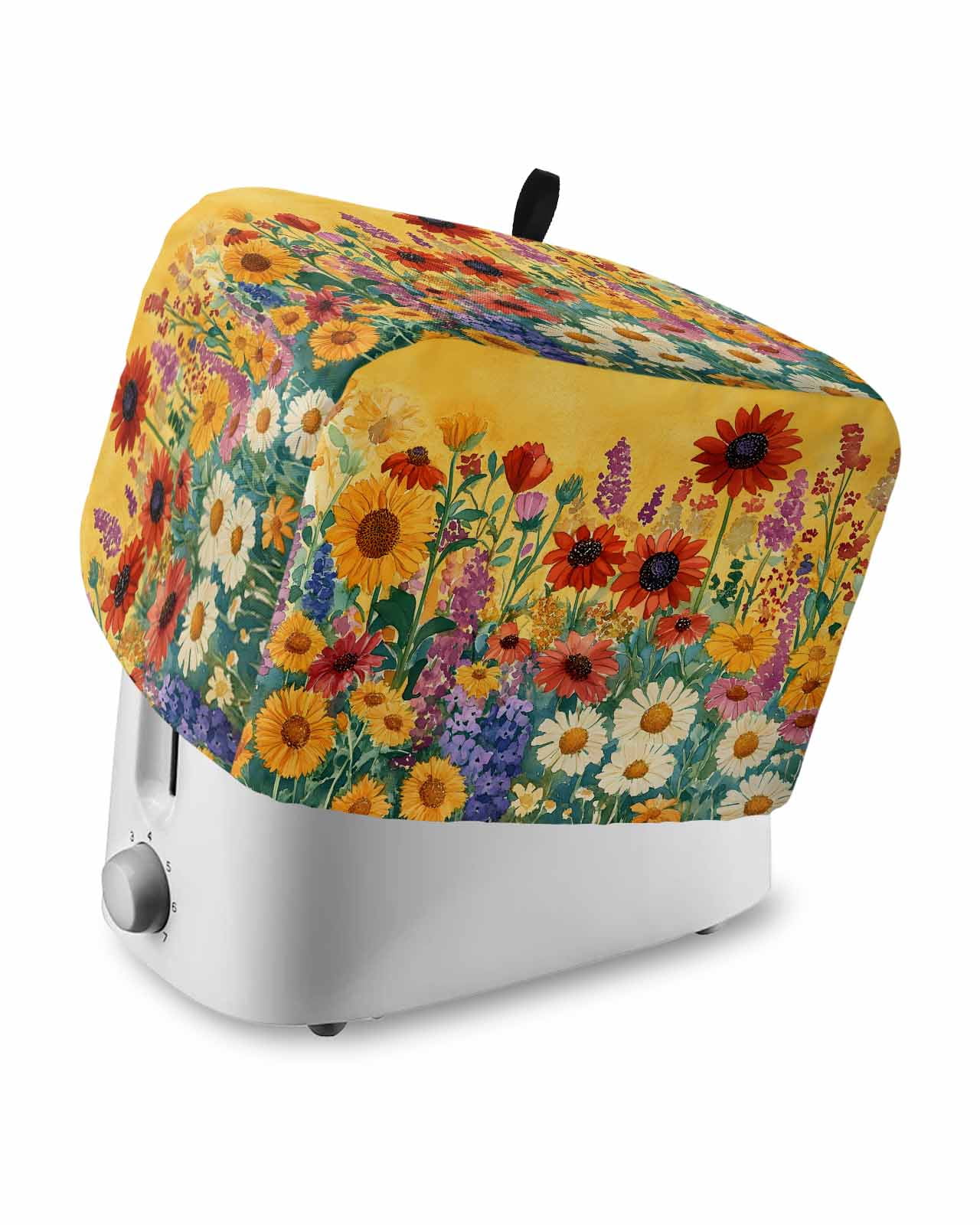 Fsddascl Colorful Sunflower Small Toaster Cover 2 Slice, Kitchen ...
