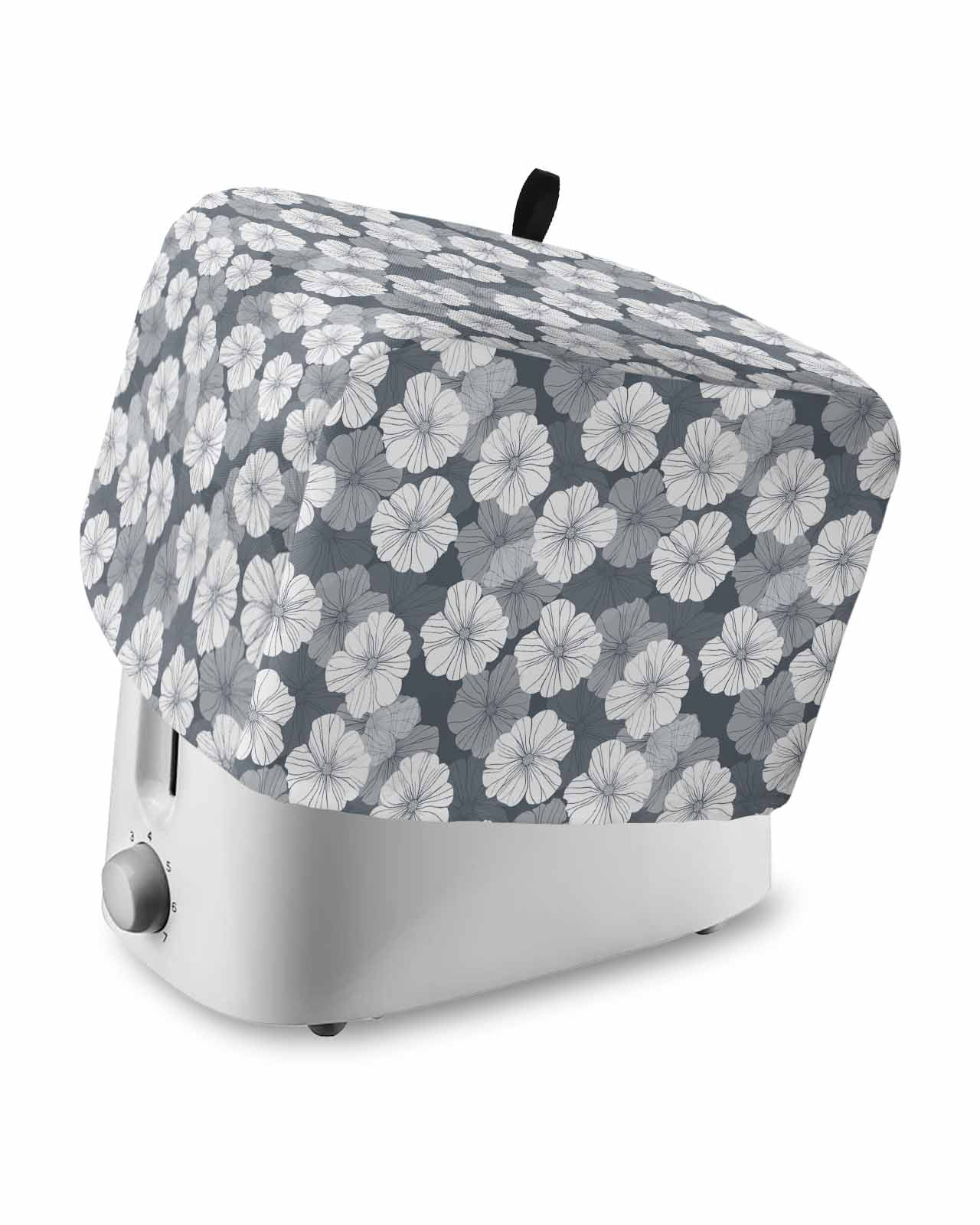 Fsddascl Country Flowers Small Toaster Cover 2 Slice, Kitchen Appliance ...