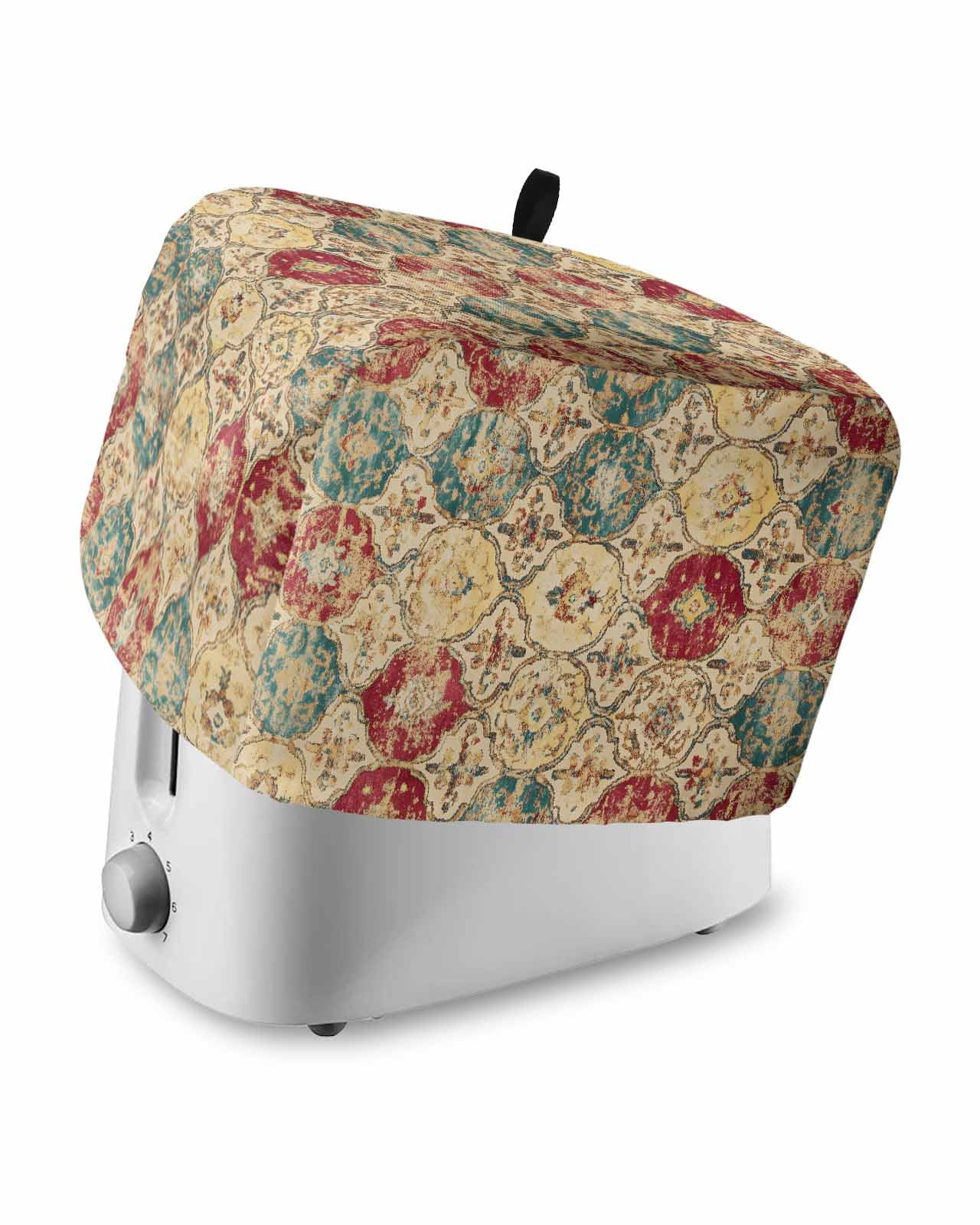 Fsddascl Country Morocco Toaster Cover 4 Slice, Large Kitchen Appliance ...