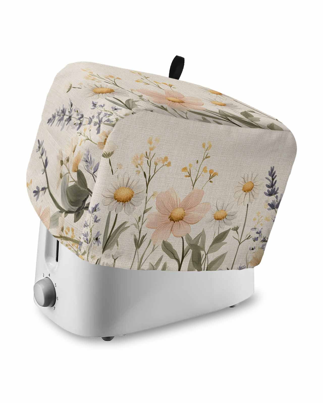 Fsddascl Daisy Botanical Toaster Cover 2 Slice, Small Kitchen Appliance ...