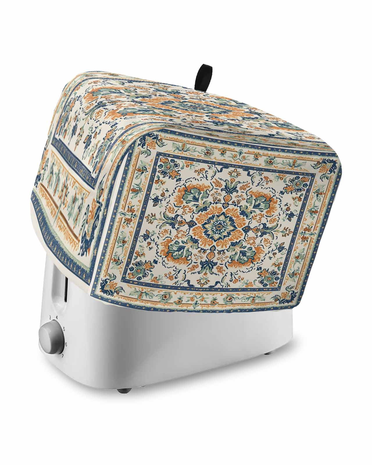 Fsddascl Ethnic Rustic Toaster Cover 2 Slice, Small Kitchen Appliance ...