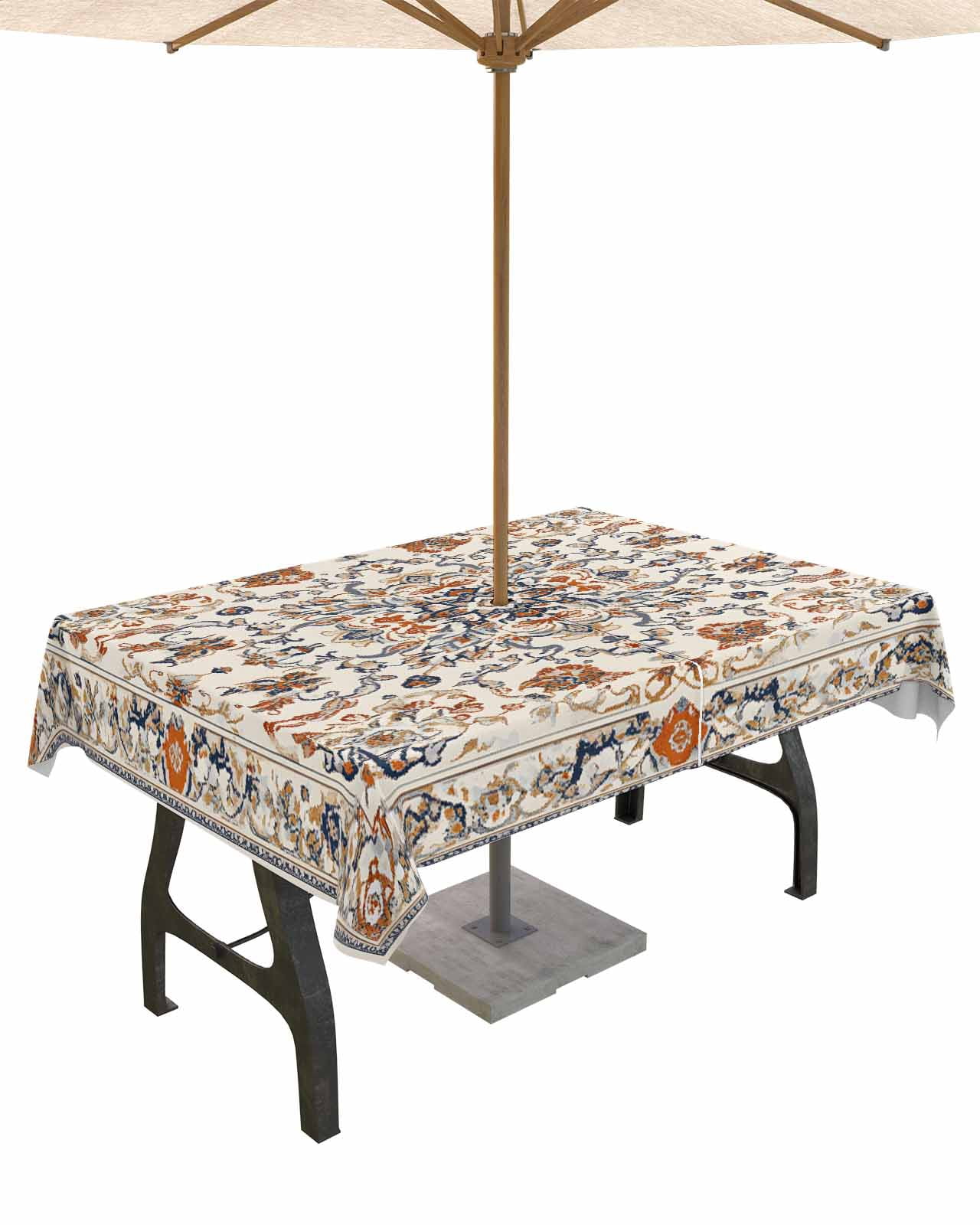 Fsddascl Ethnic Southwestern Outdoor Tablecloth - 52x70 Inch Rectangle ...
