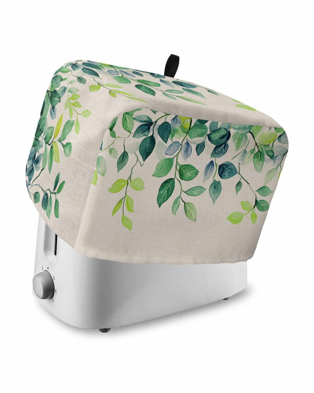 Fsddascl Eucalyptus Leaf Small Toaster Cover 2 Slice, Kitchen Appliance ...