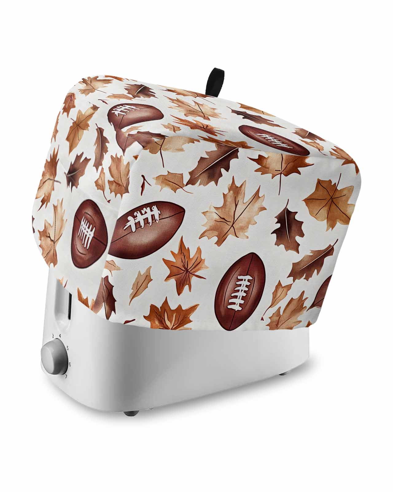 Fsddascl Fall Maple Leaf Football Small Toaster Cover 2 Slice, Kitchen ...
