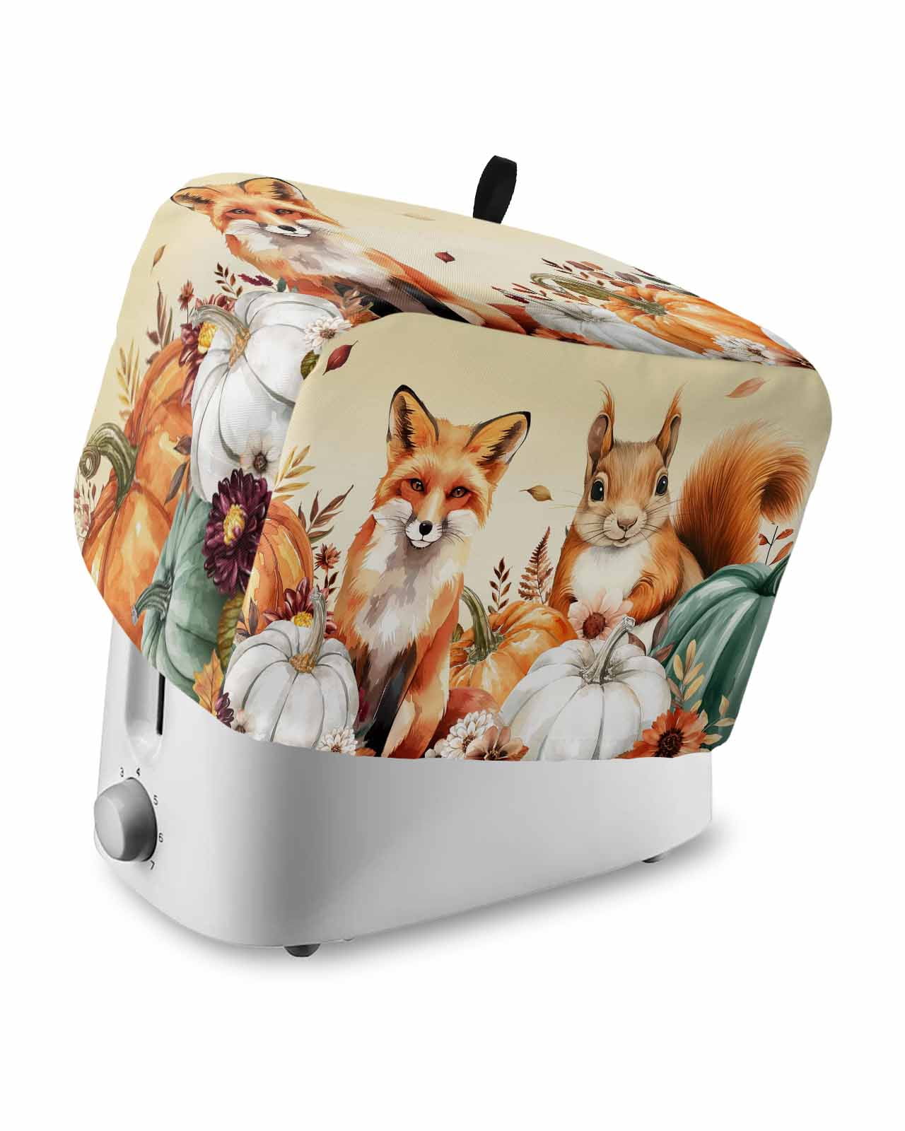 Fsddascl Fall Pumpkins Toaster Cover 2 Slice, Small Kitchen Appliance ...