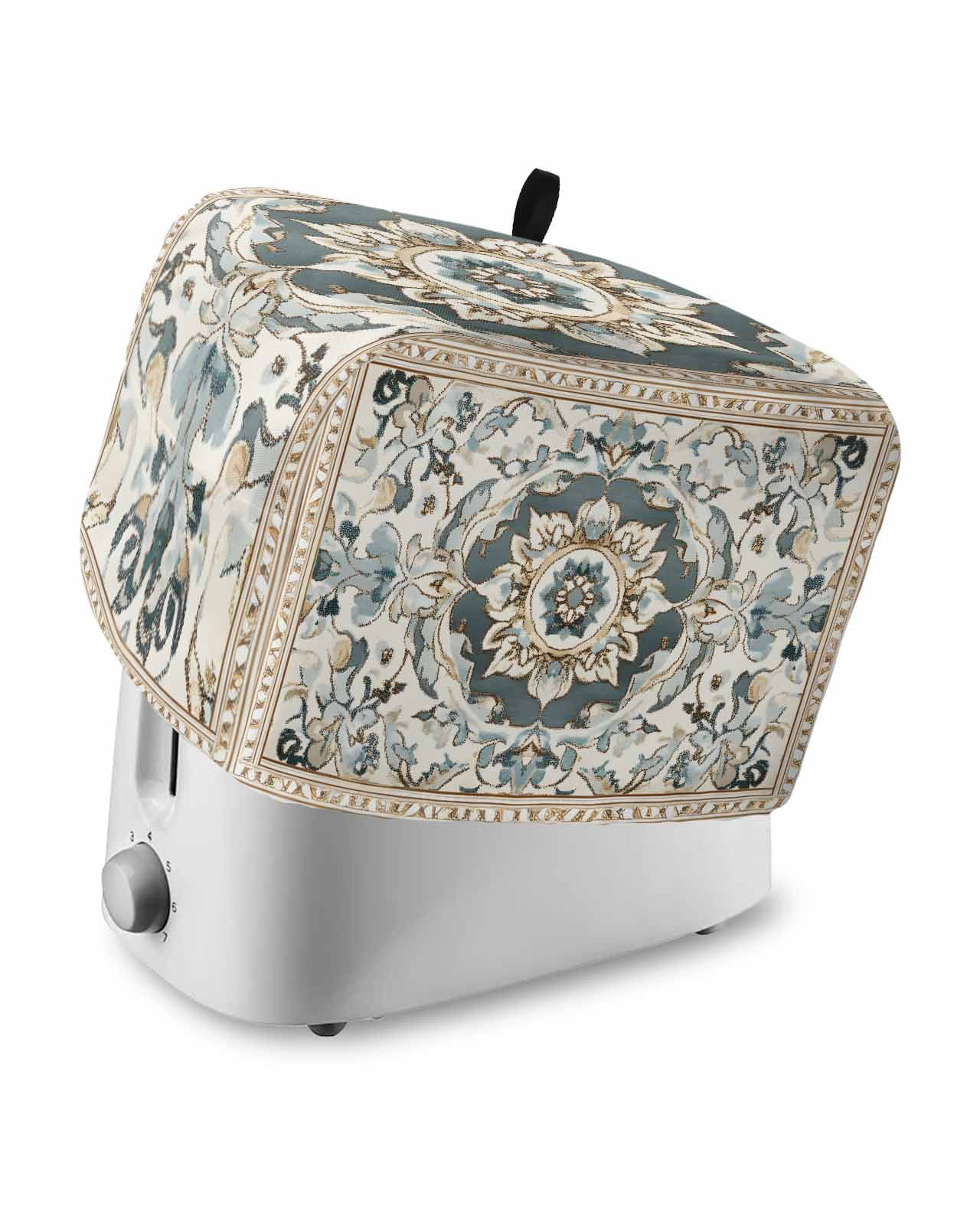 Fsddascl Farmhouse Boho Toaster Cover 4 Slice, Large Kitchen Appliance ...