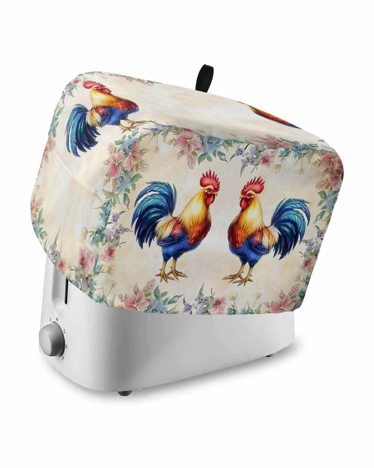Fsddascl Farmhouse Chicken Toaster Cover 2 Slice, Small Kitchen ...