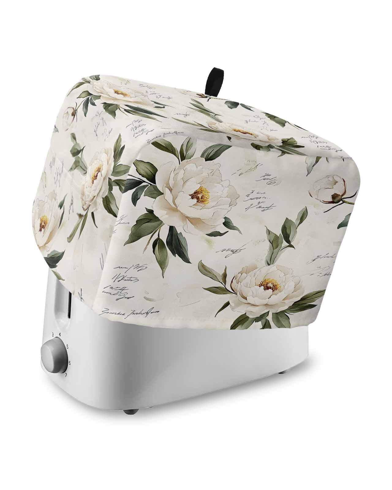 Fsddascl Farmhouse Flowers Toaster Cover 2 Slice, Small Kitchen ...