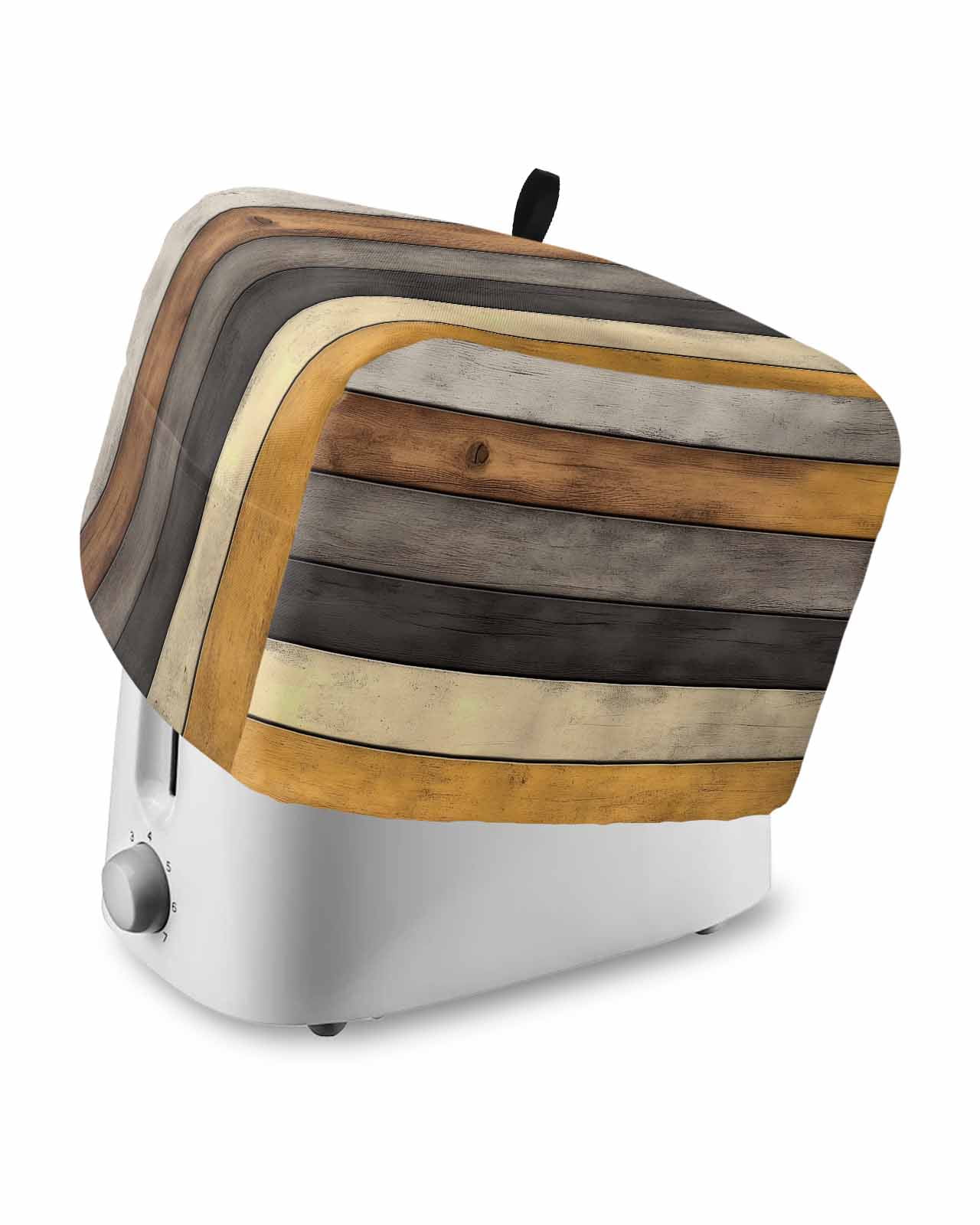 Fsddascl Farmhouse Grey Yellow Small Toaster Cover 2 Slice, Kitchen ...
