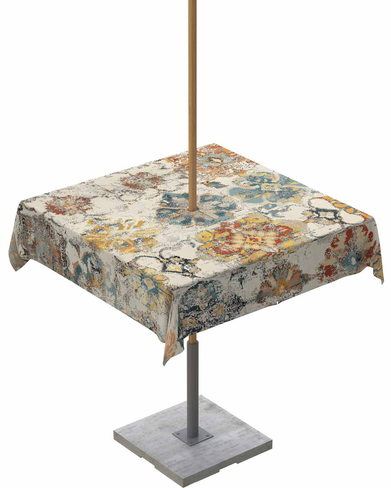 Fsddascl Farmhouse Morocco Outdoor Tablecloth - 60x60 Inch Square ...