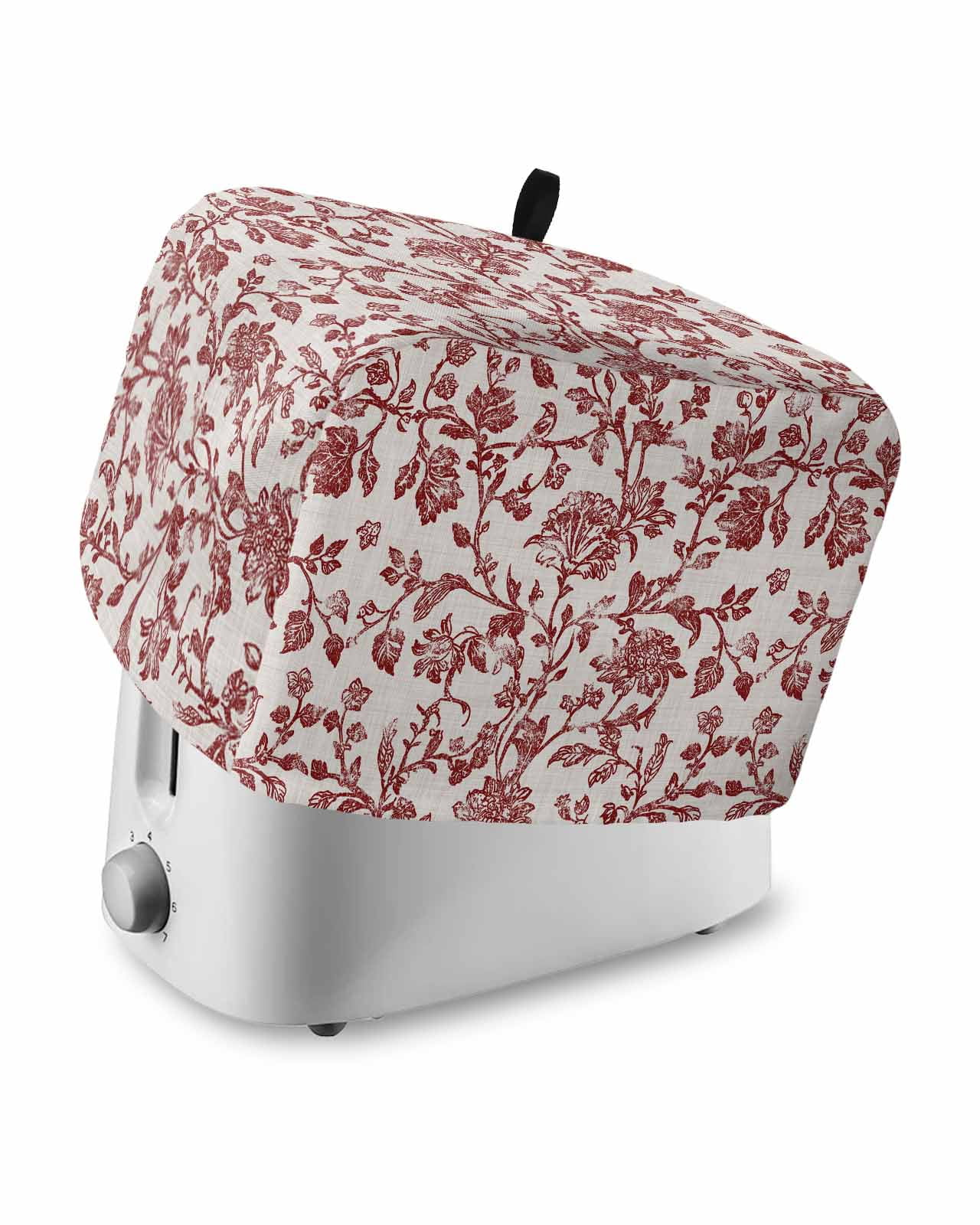 Fsddascl Farmhouse Red Small Toaster Cover 2 Slice, Kitchen Appliance ...