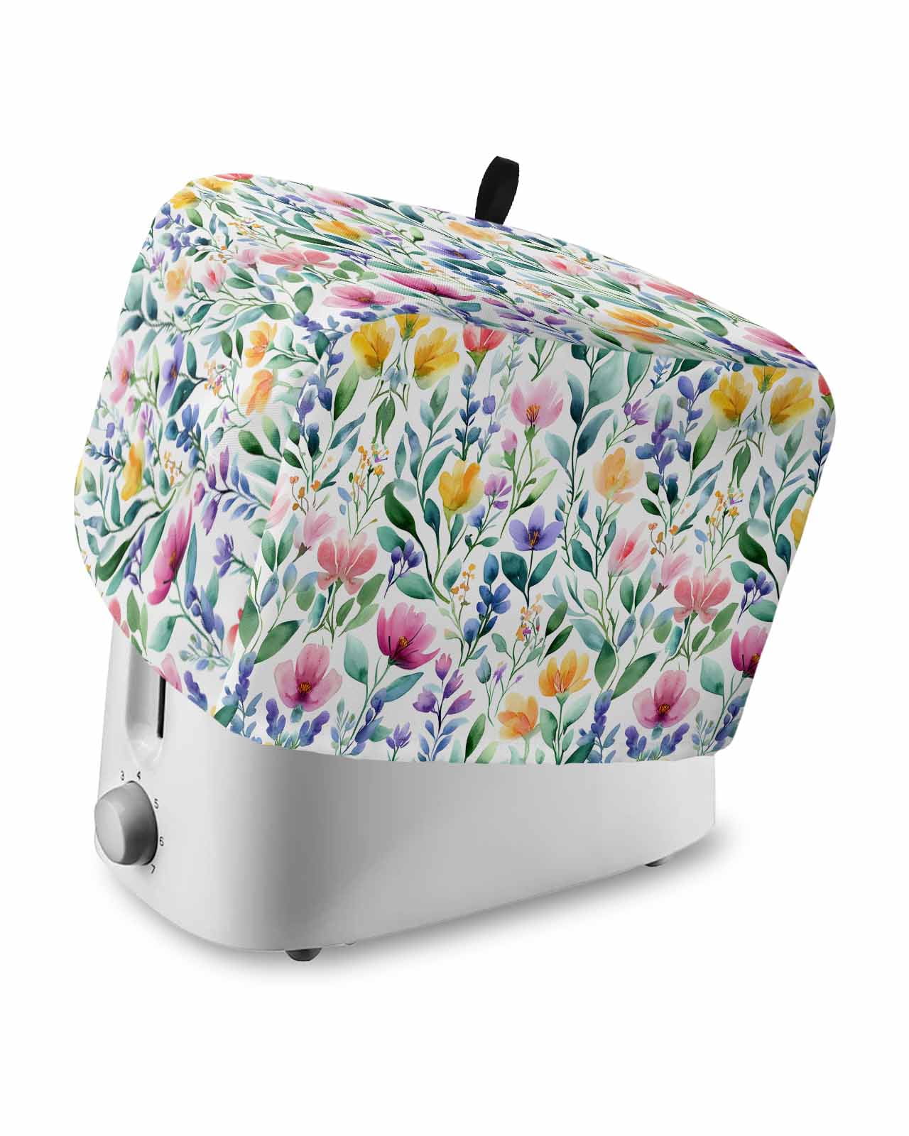 Fsddascl Flower Leaf Toaster Cover 4 Slice, Large Kitchen Appliance ...
