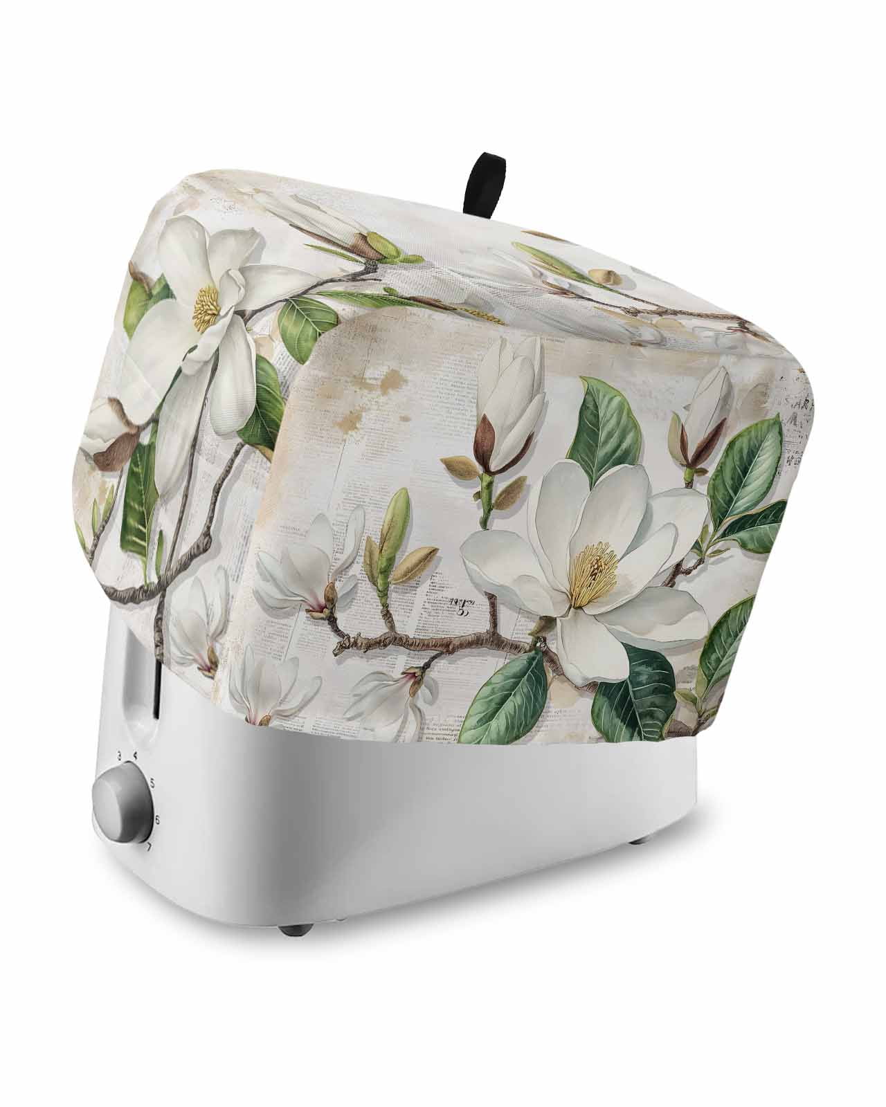 Fsddascl Flowers Leaves Small Toaster Cover 2 Slice, Kitchen Appliance ...