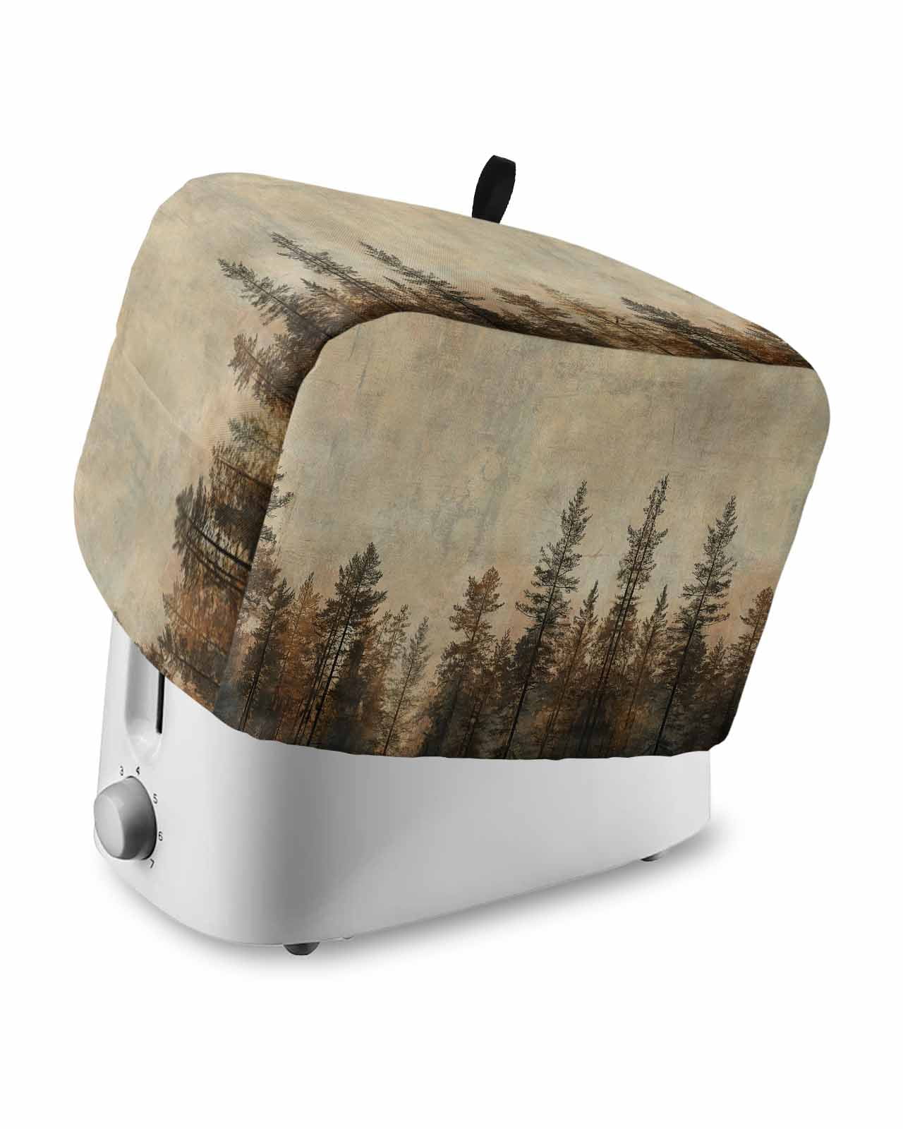 Fsddascl Forest Tree Small Toaster Cover 2 Slice, Kitchen Appliance ...