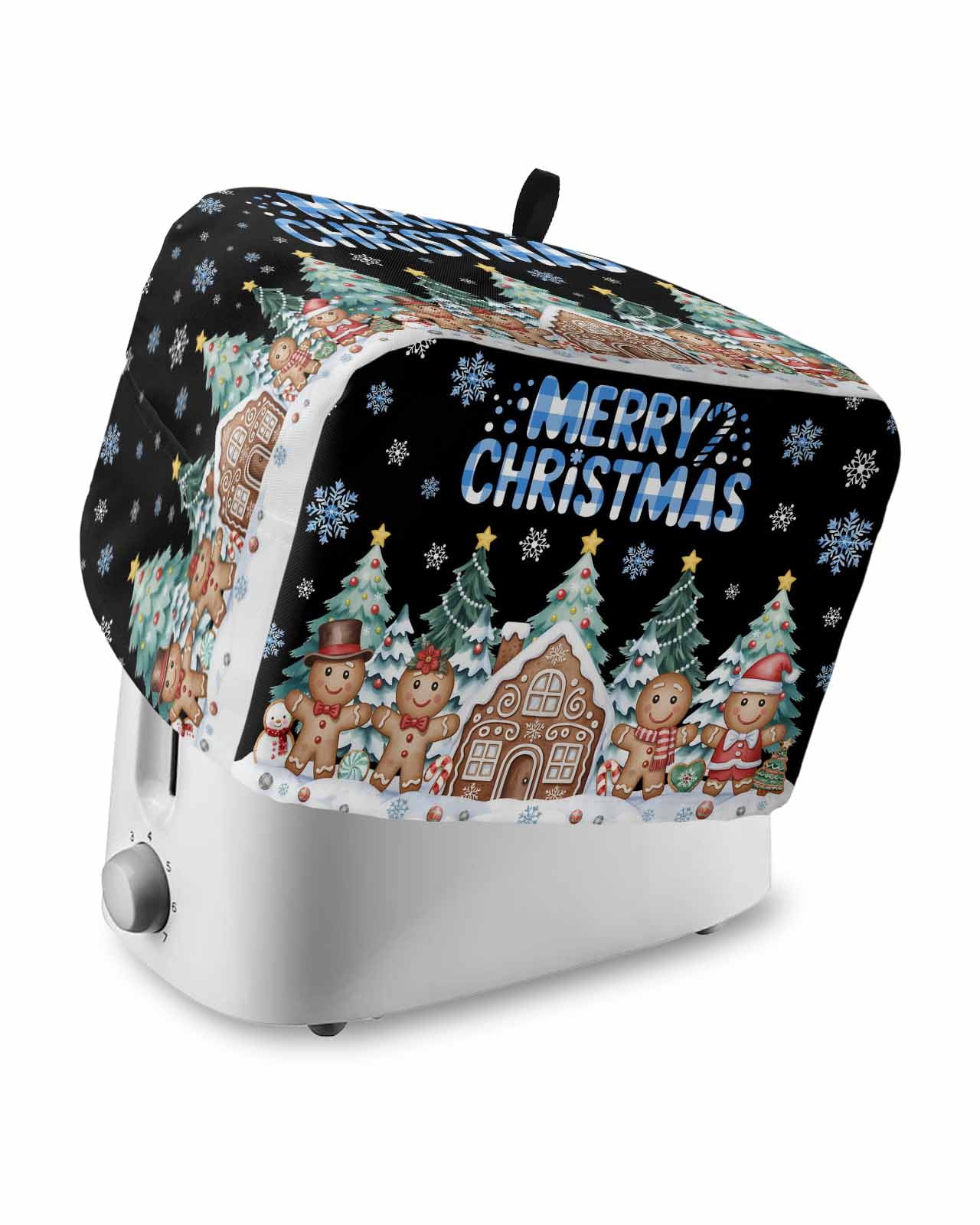 Fsddascl Gingerbread Christmas Small Toaster Cover 2 Slice, Kitchen ...