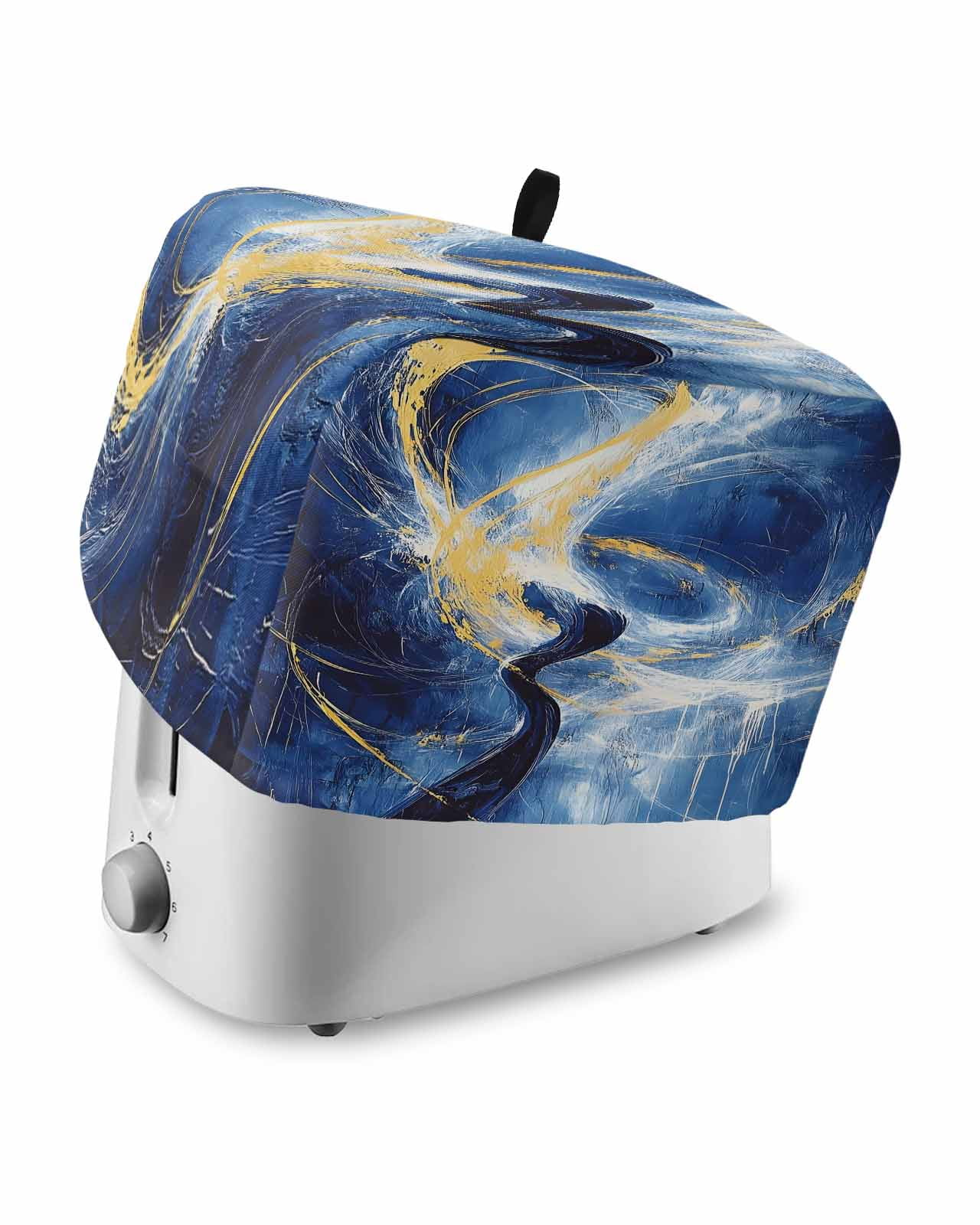 Fsddascl Gold Blue Sky Toaster Cover 4 Slice, Large Kitchen Appliance ...