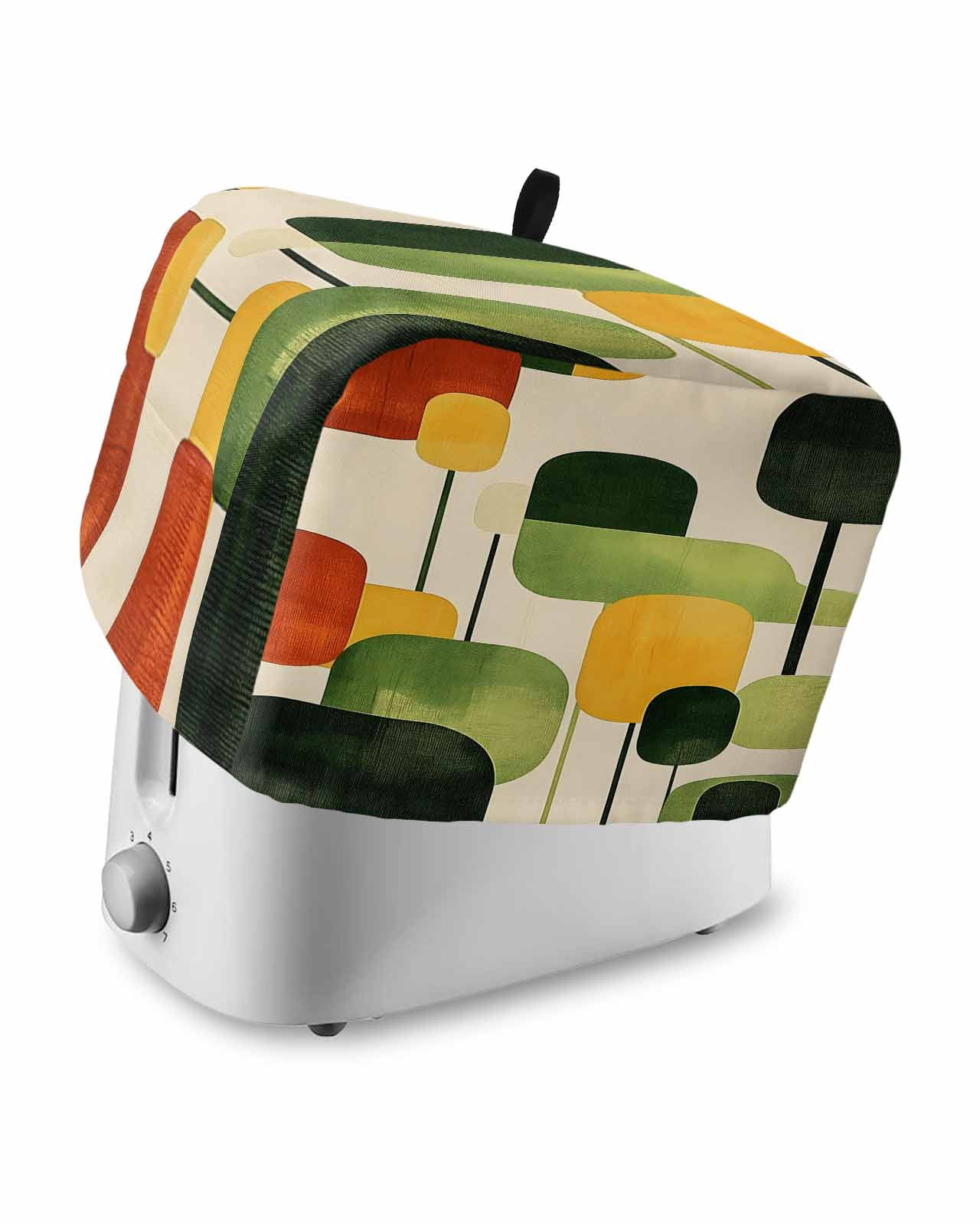 Fsddascl Green Abstract Small Toaster Cover 2 Slice, Kitchen Appliance ...