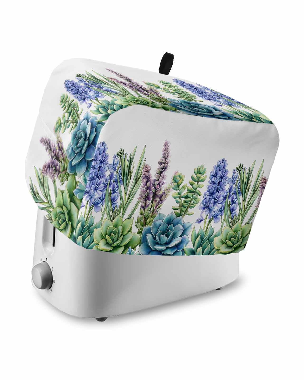 Fsddascl Green Blue Purple Succulent Small Toaster Cover 2 Slice ...
