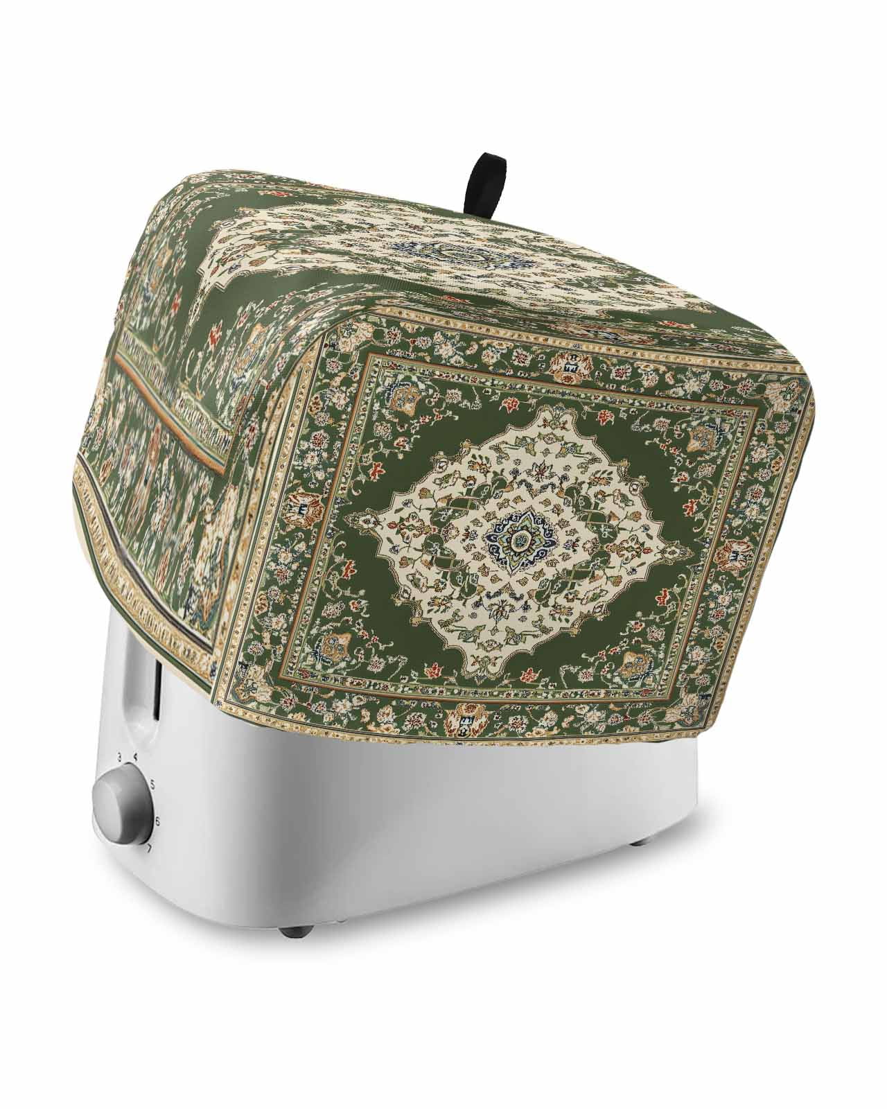 Fsddascl Green Boho Toaster Cover 4 Slice, Large Kitchen Appliance ...