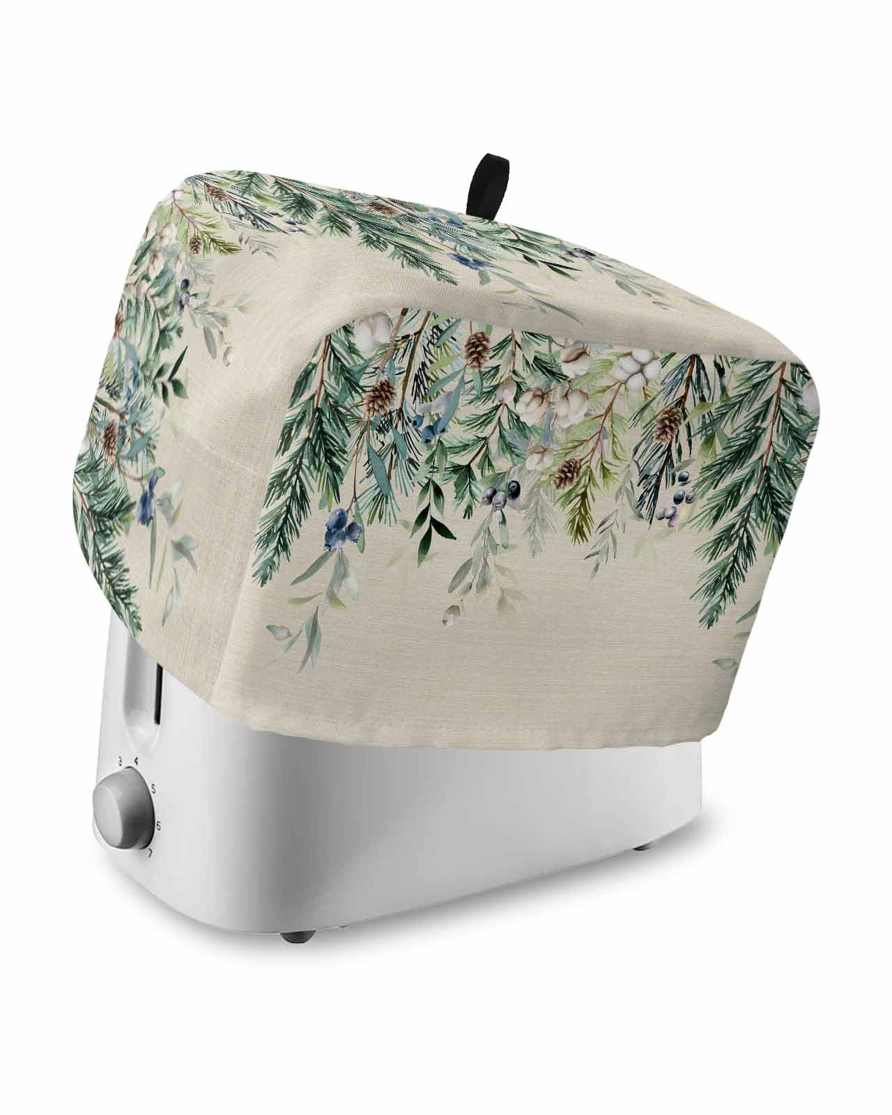 Fsddascl Green Christmas Toaster Cover 2 Slice, Small Kitchen Appliance ...