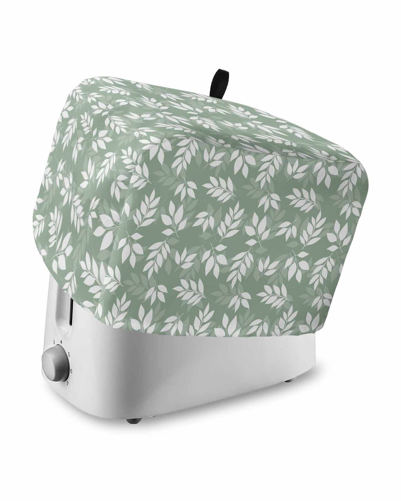 Fsddascl Green Leaves Small Toaster Cover 2 Slice, Kitchen Appliance ...