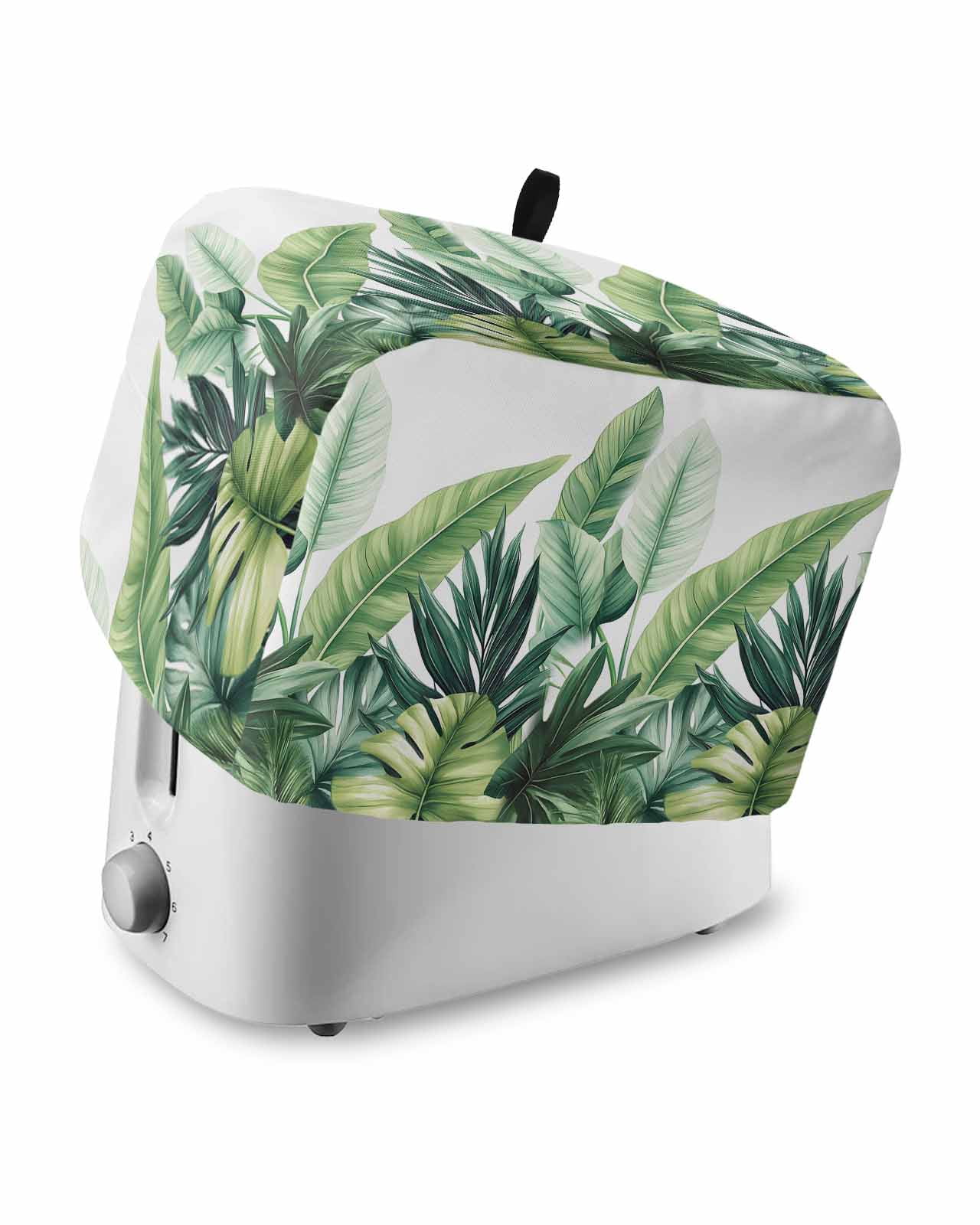 Fsddascl Green Leaves Small Toaster Cover 2 Slice, Kitchen Appliance ...