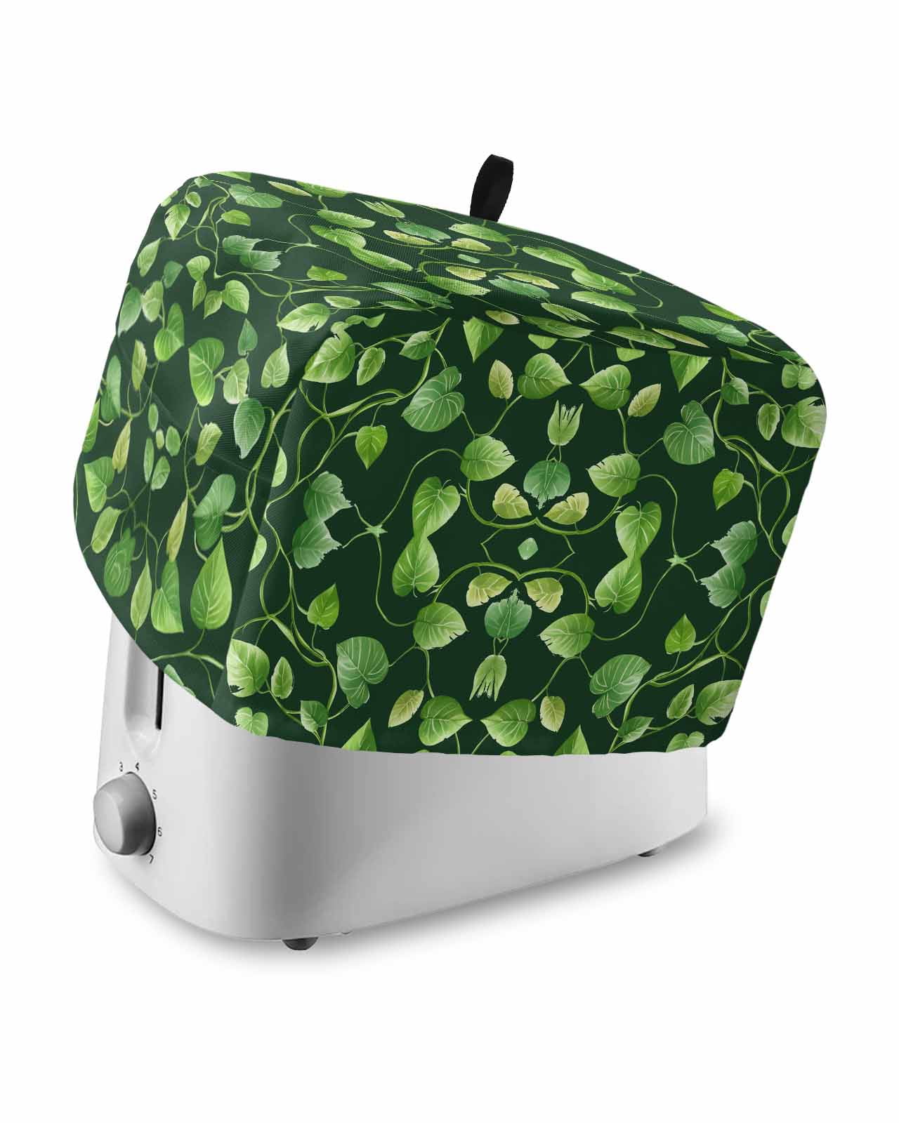 Fsddascl Green Leaves Toaster Cover 2 Slice, Small Kitchen Appliance ...