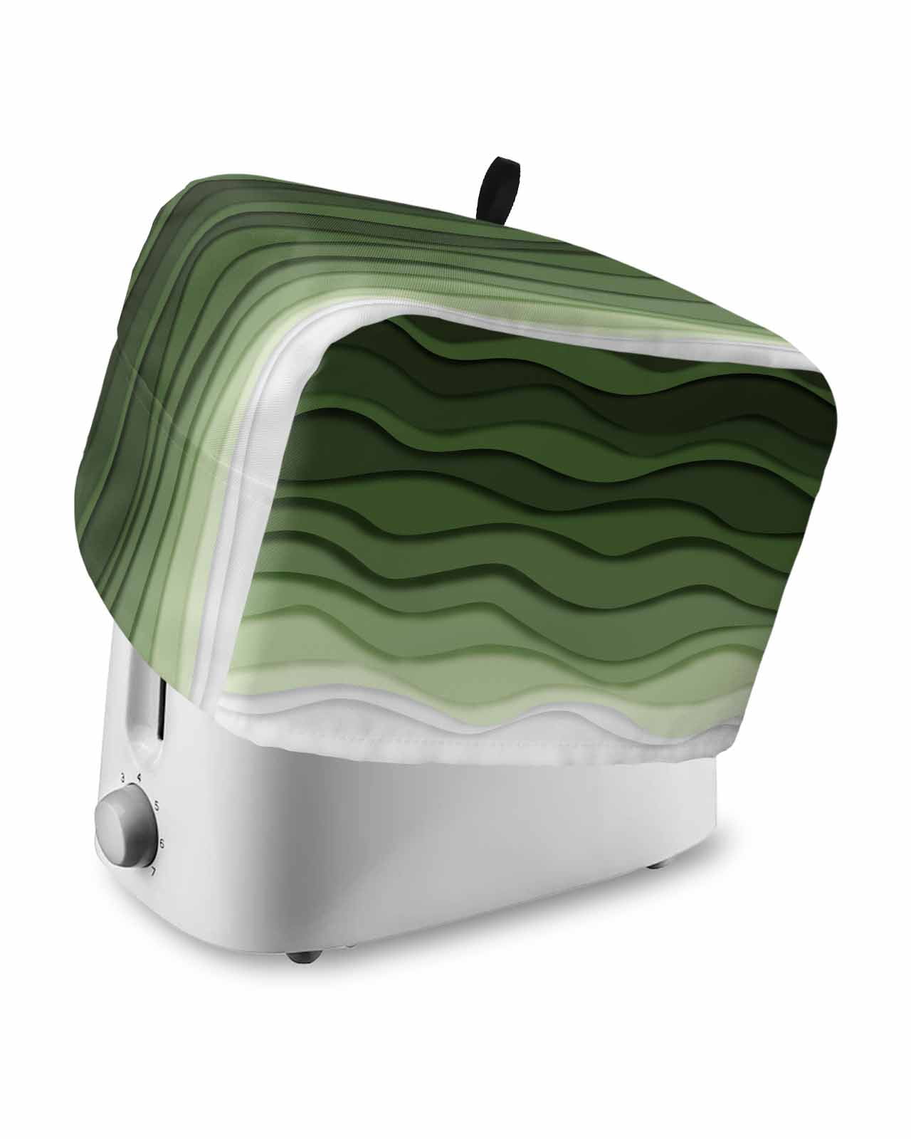 Fsddascl Green Ombre Stripes Toaster Cover 2 Slice, Small Kitchen ...