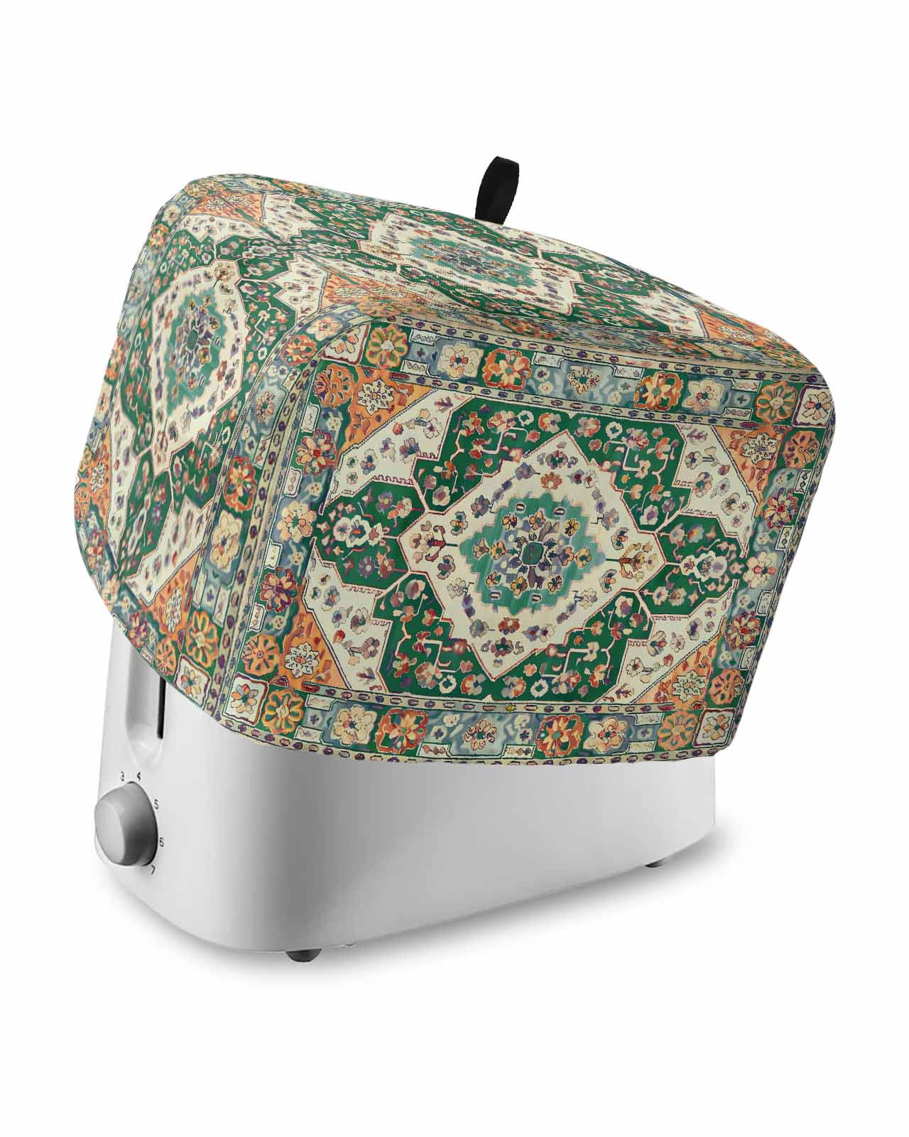 Fsddascl Green Orange Beige Boho Small Toaster Cover 2 Slice, Kitchen ...