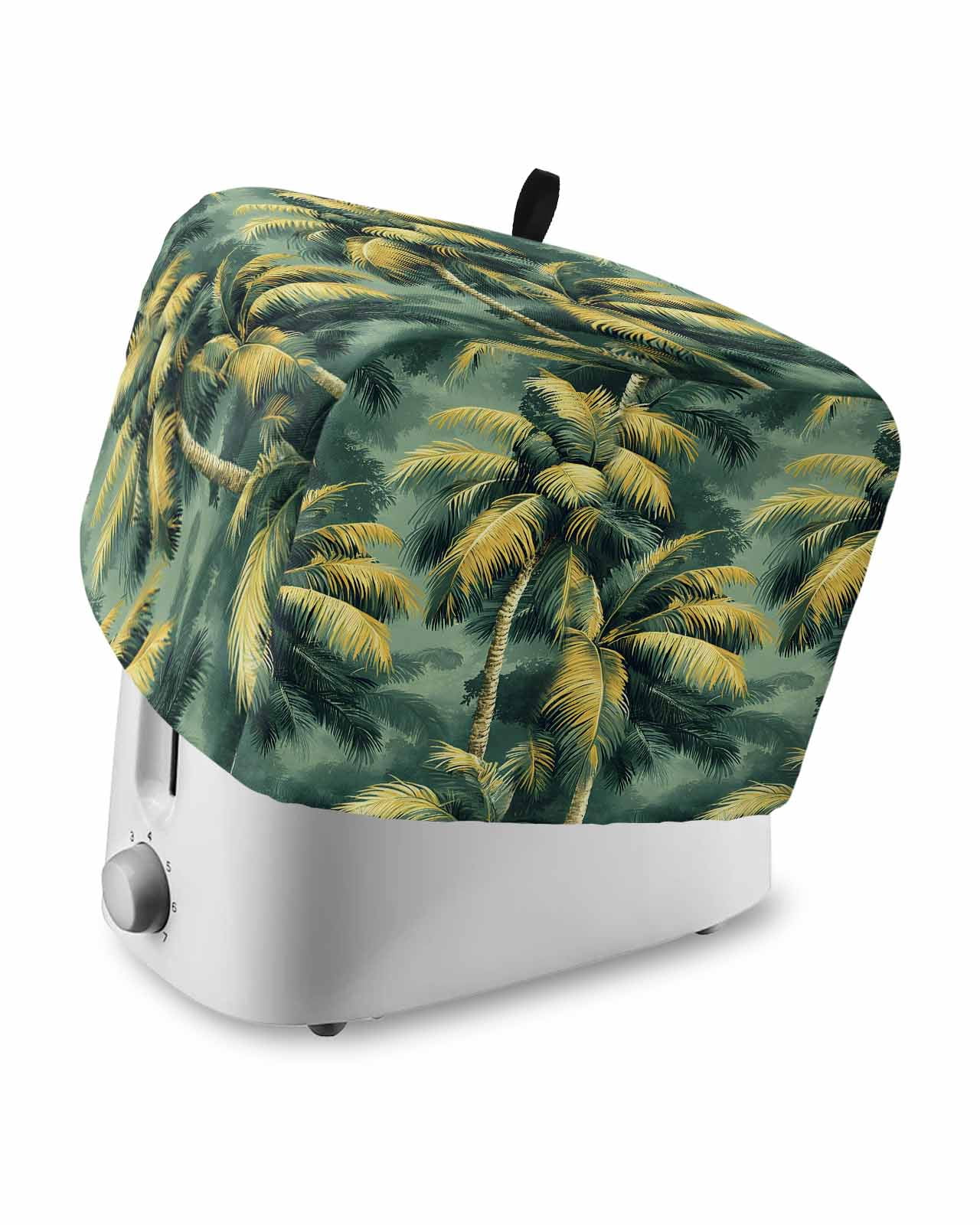 Fsddascl Green Palm Tree Toaster Cover 2 Slice, Small Kitchen Appliance ...