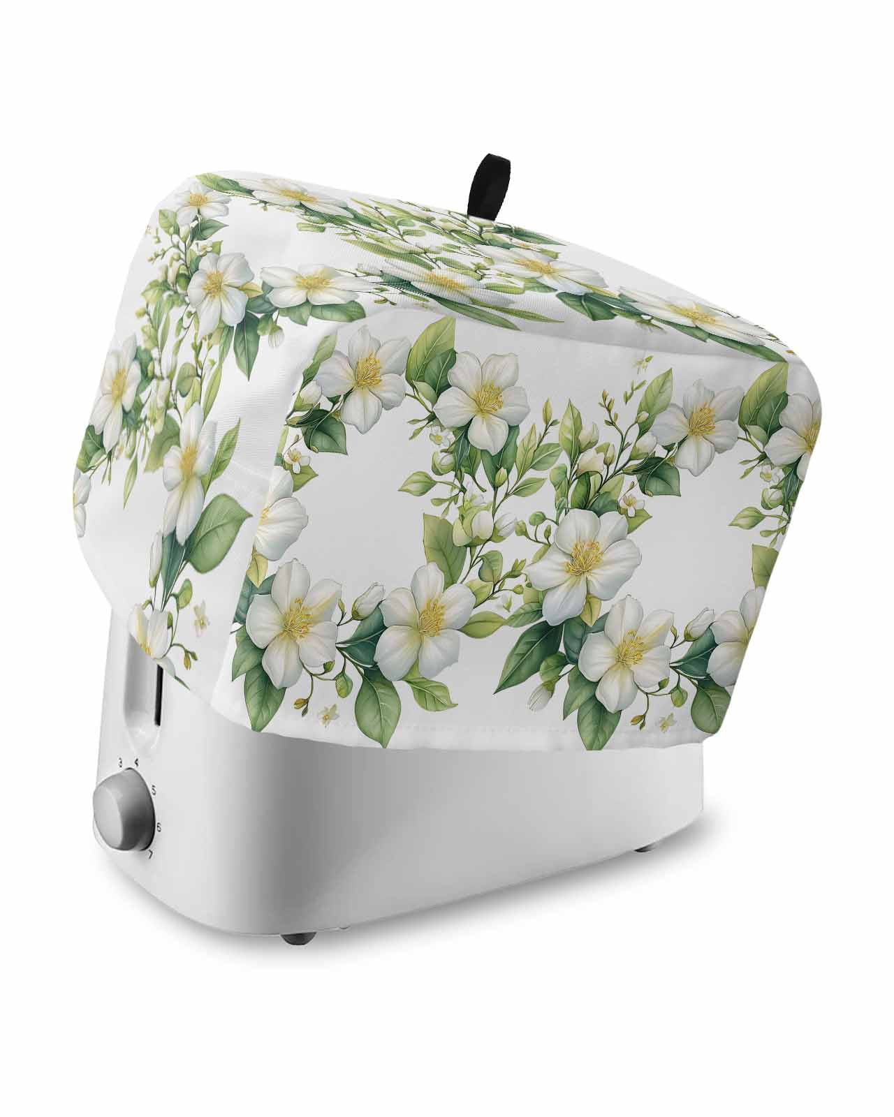 Fsddascl Green White Botanical Small Toaster Cover 2 Slice, Kitchen ...