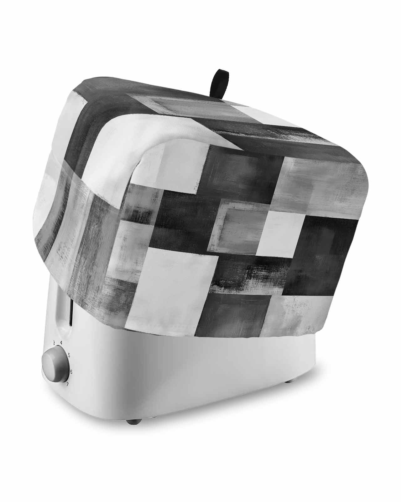 Fsddascl Grey Geometric Small Toaster Cover 2 Slice, Kitchen Appliance ...