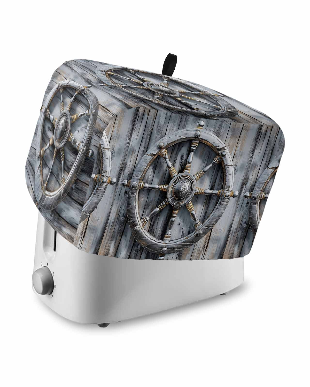 Fsddascl Grey Rudder Coastal Small Toaster Cover 2 Slice, Kitchen ...