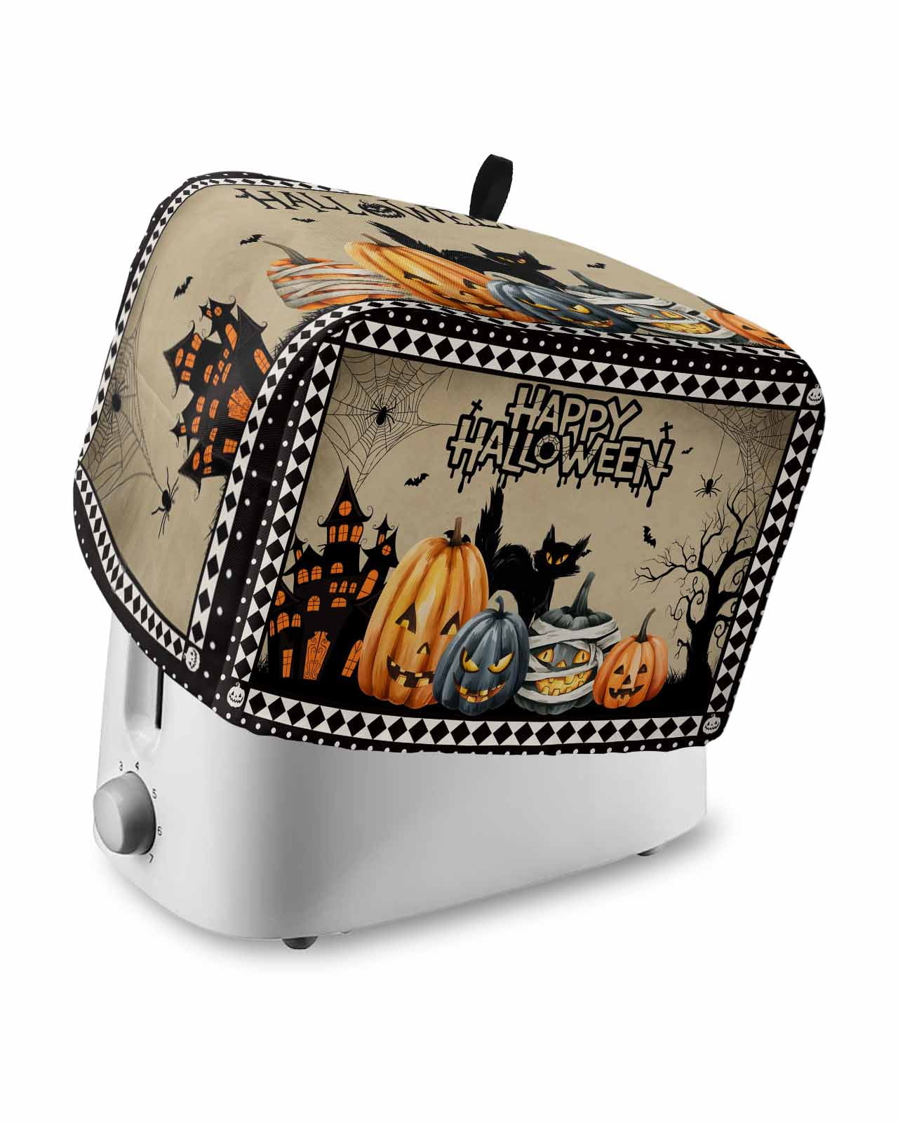 Fsddascl Halloween Pumpkins Toaster Cover 2 Slice, Small Kitchen ...