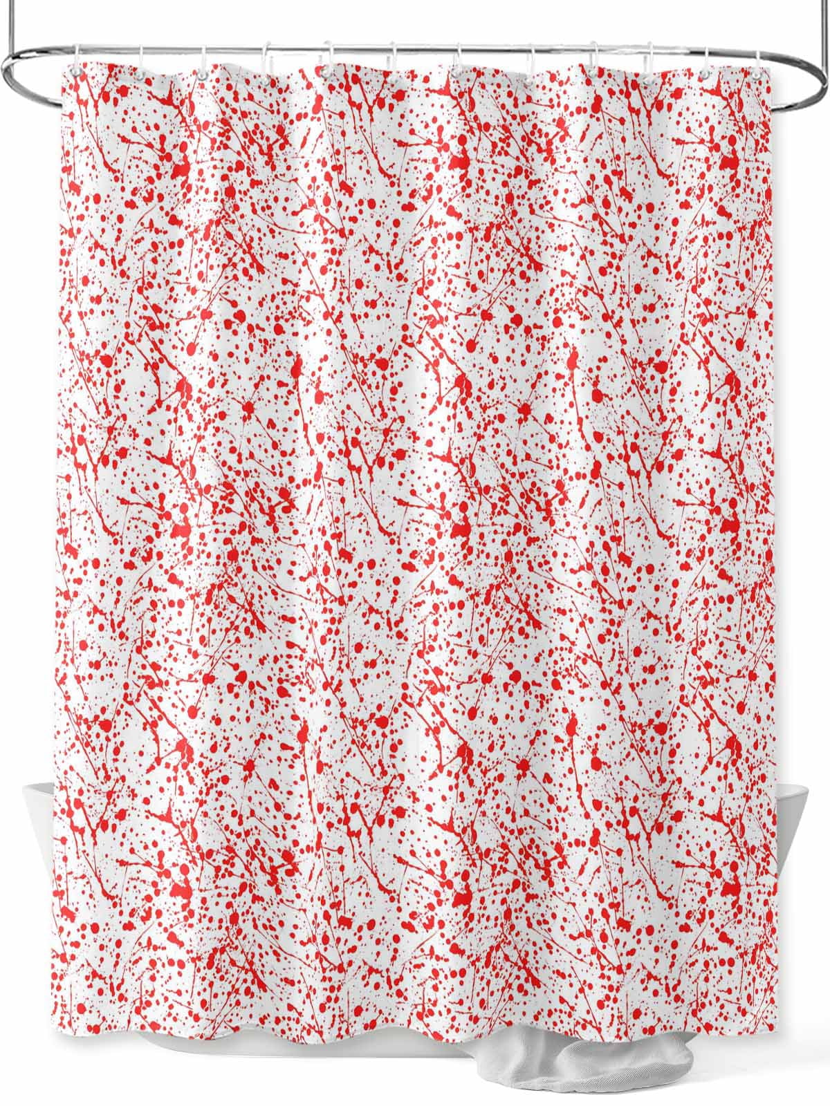 Fsddascl Halloween Shower Curtain Set - Long 72" x 84" Washable Bathtub ...