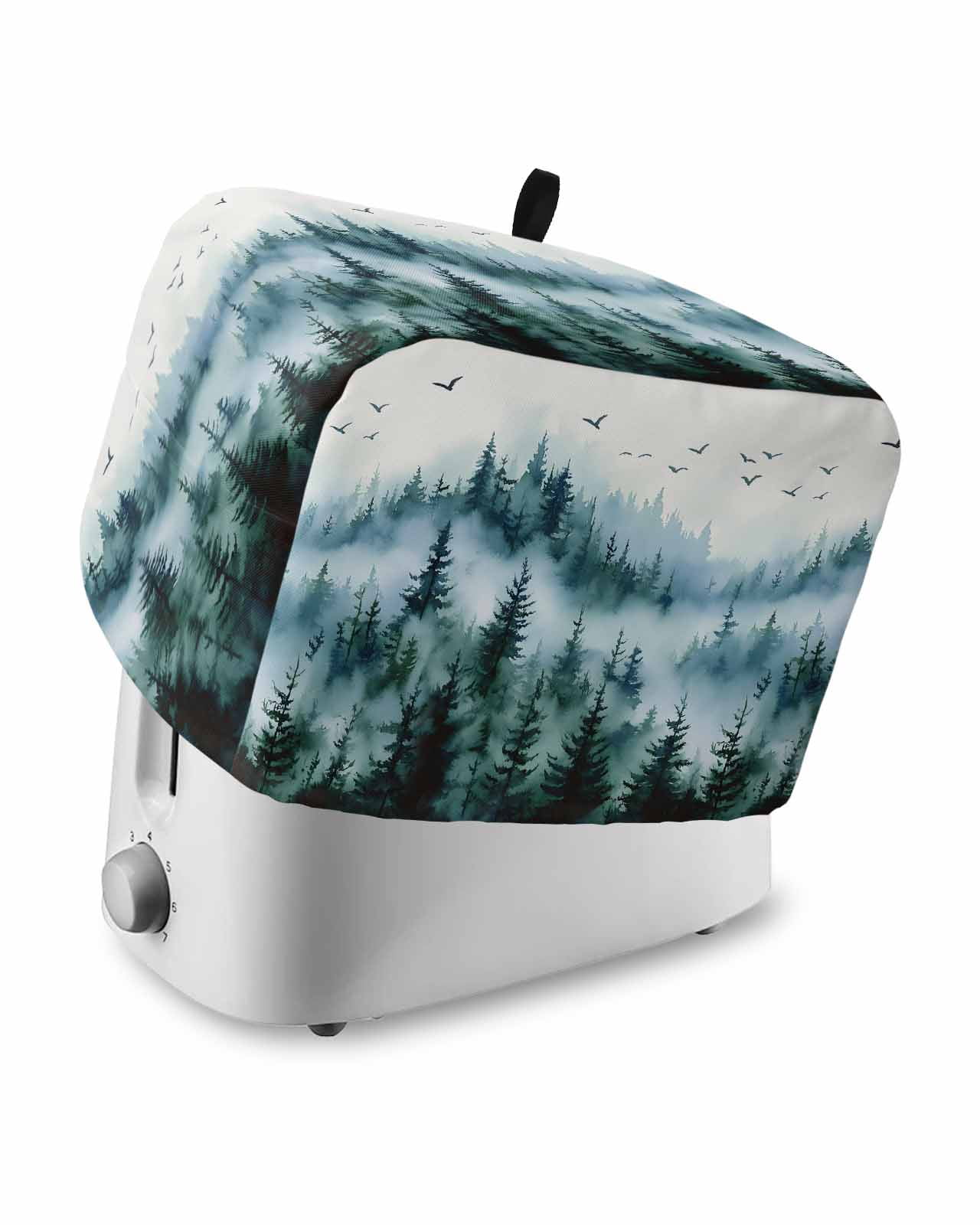 Fsddascl Ink Green Ombre Forest Toaster Cover 2 Slice, Small Kitchen ...