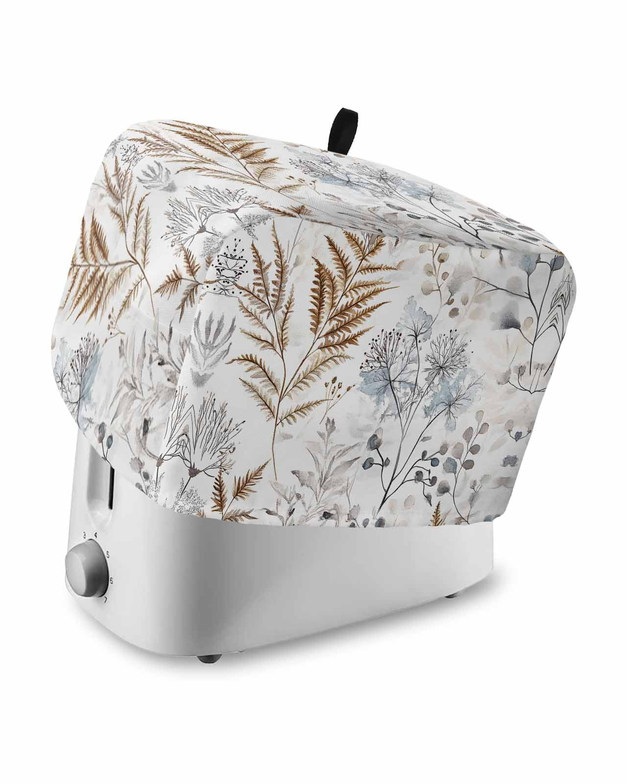 Fsddascl Leaf Flower Toaster Cover 2 Slice, Small Kitchen Appliance ...