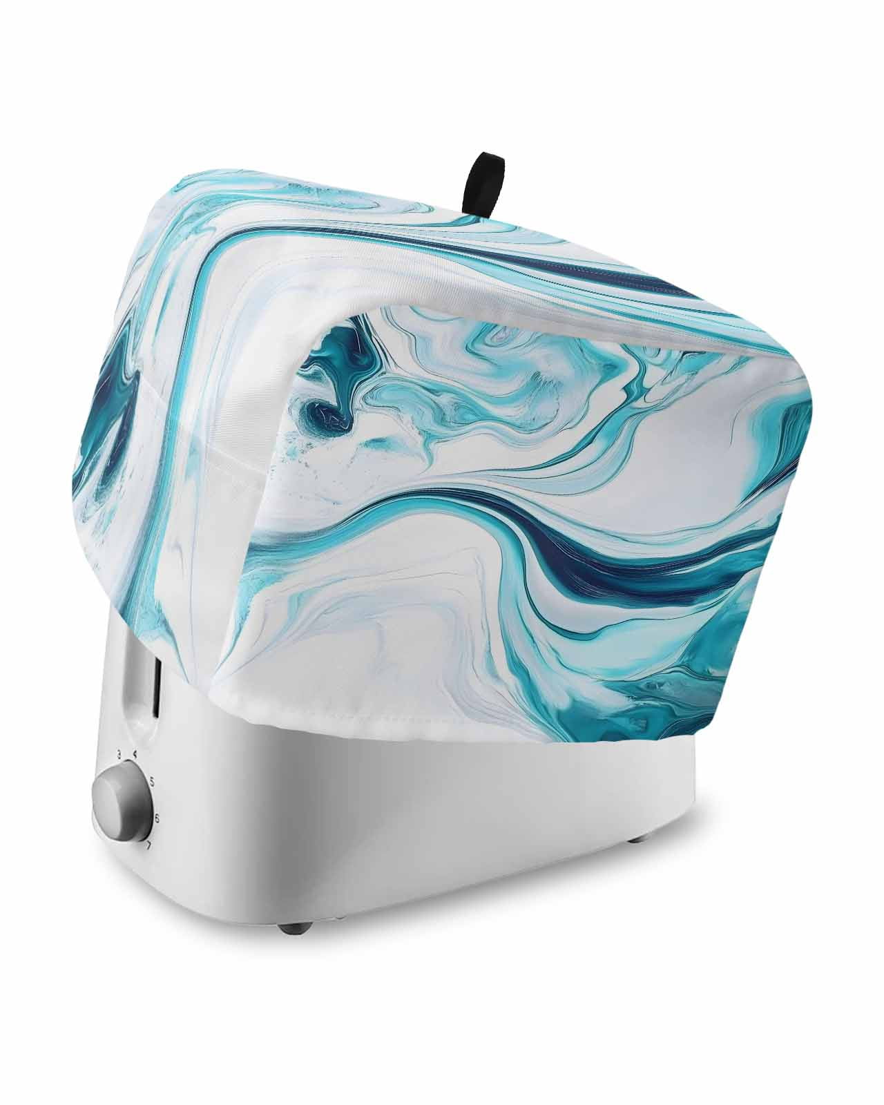 Fsddascl Marble Ripple Toaster Cover 2 Slice, Small Kitchen Appliance ...