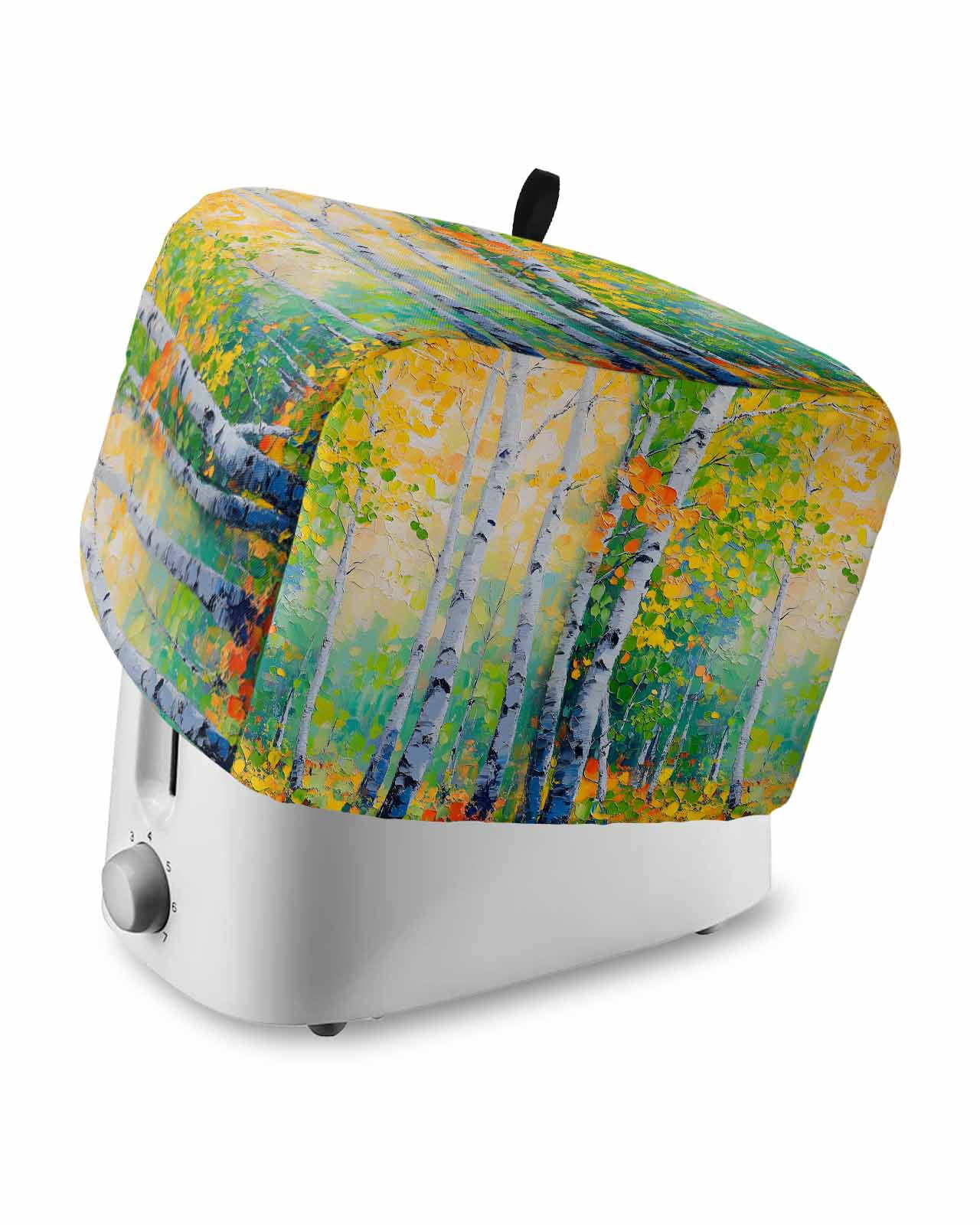 Fsddascl Modern Oil Painting Small Toaster Cover 2 Slice, Kitchen ...