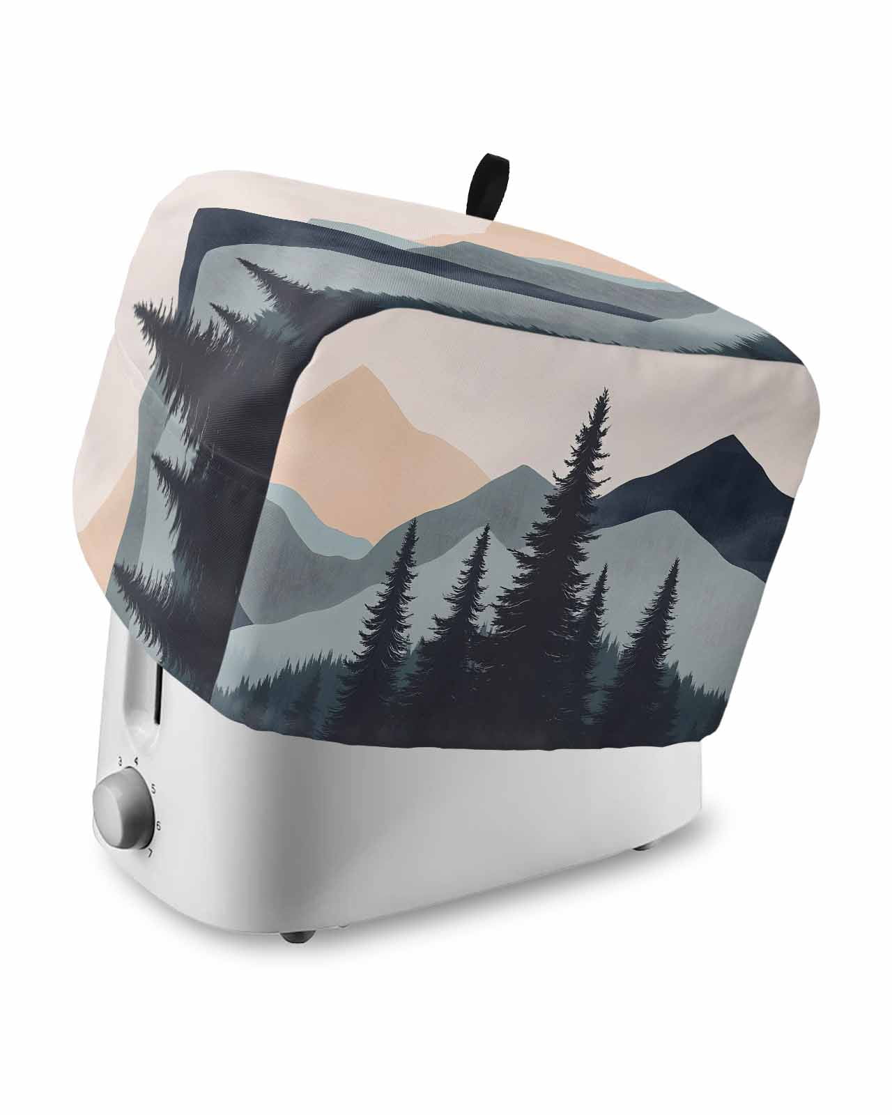 Fsddascl Mountain Forest Toaster Cover 2 Slice, Small Kitchen Appliance ...