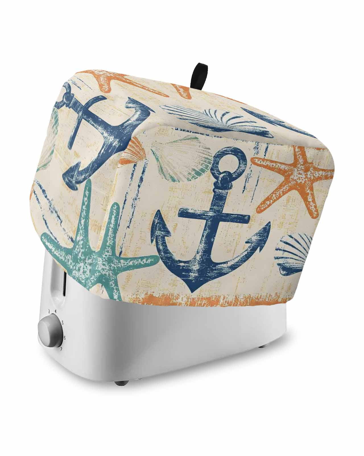 Fsddascl Nautical Anchor Small Toaster Cover 2 Slice, Kitchen Appliance ...